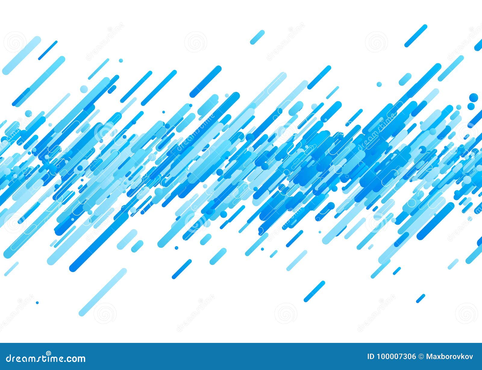 Blue Abstract Background on White. Stock Vector - Illustration of white ...