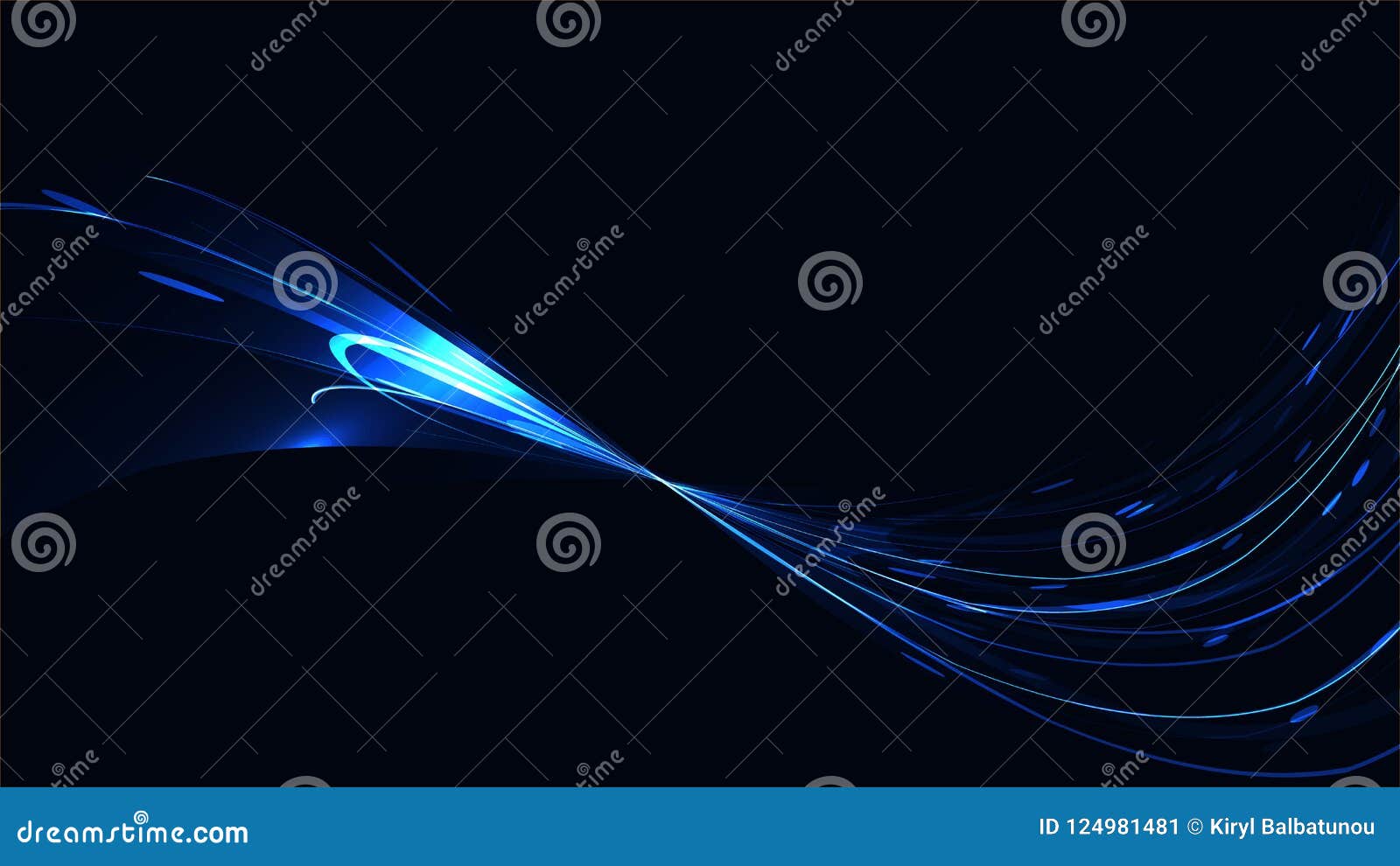 Blue Abstract Bright Magical Cosmic Bright Light-shining Texture ...