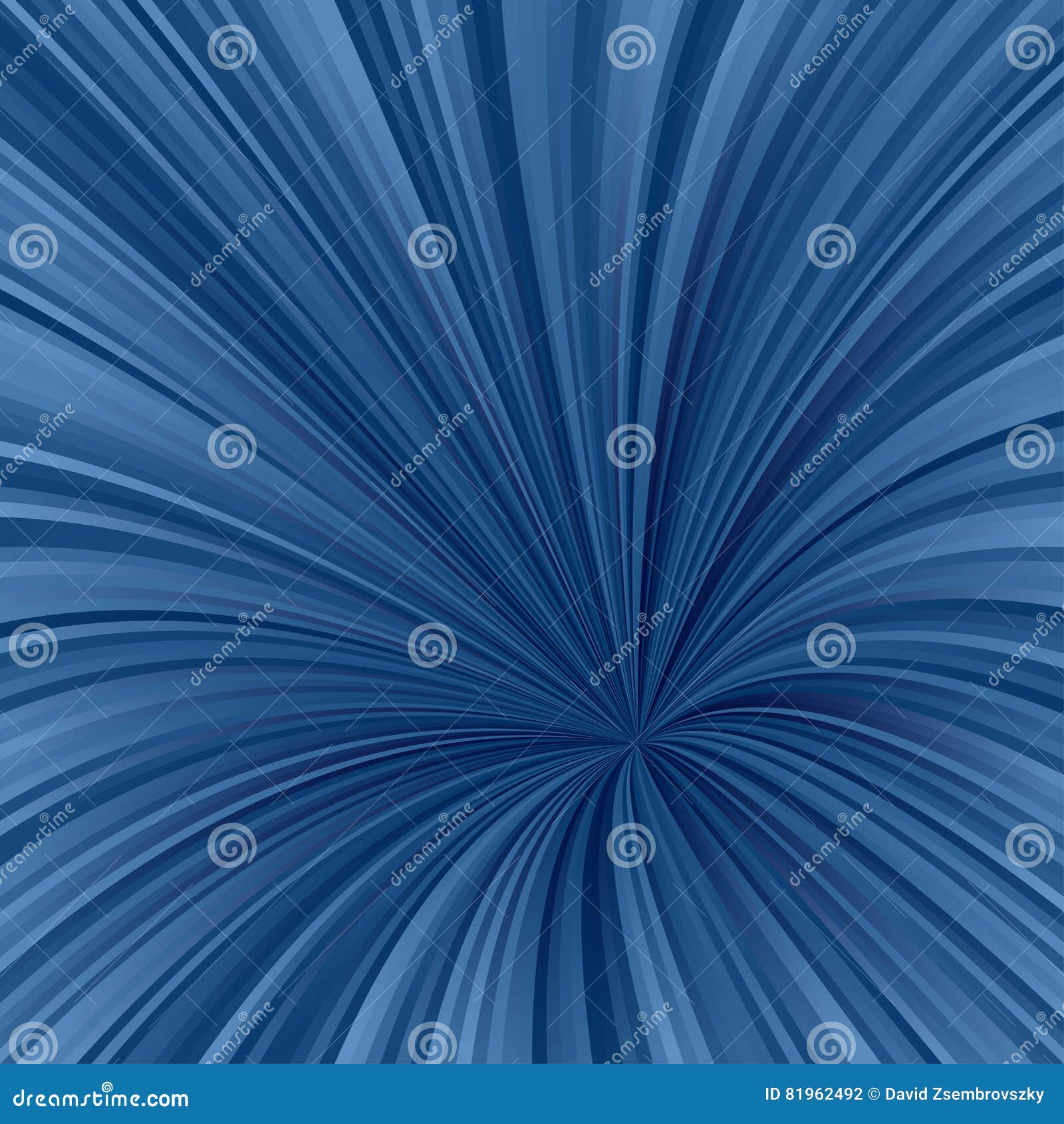 Blue Abstract Burst Design Background Stock Vector - Illustration of ...
