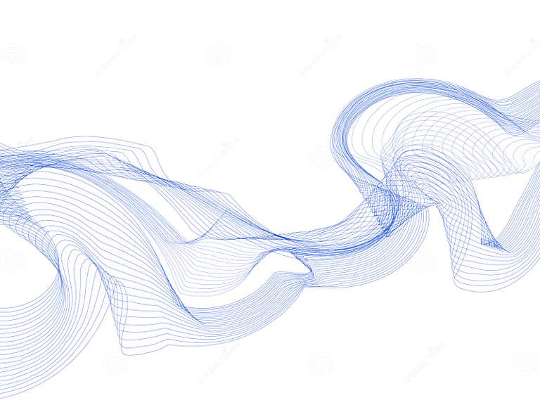 Blue Abstract Business Background Stock Illustration - Illustration of ...