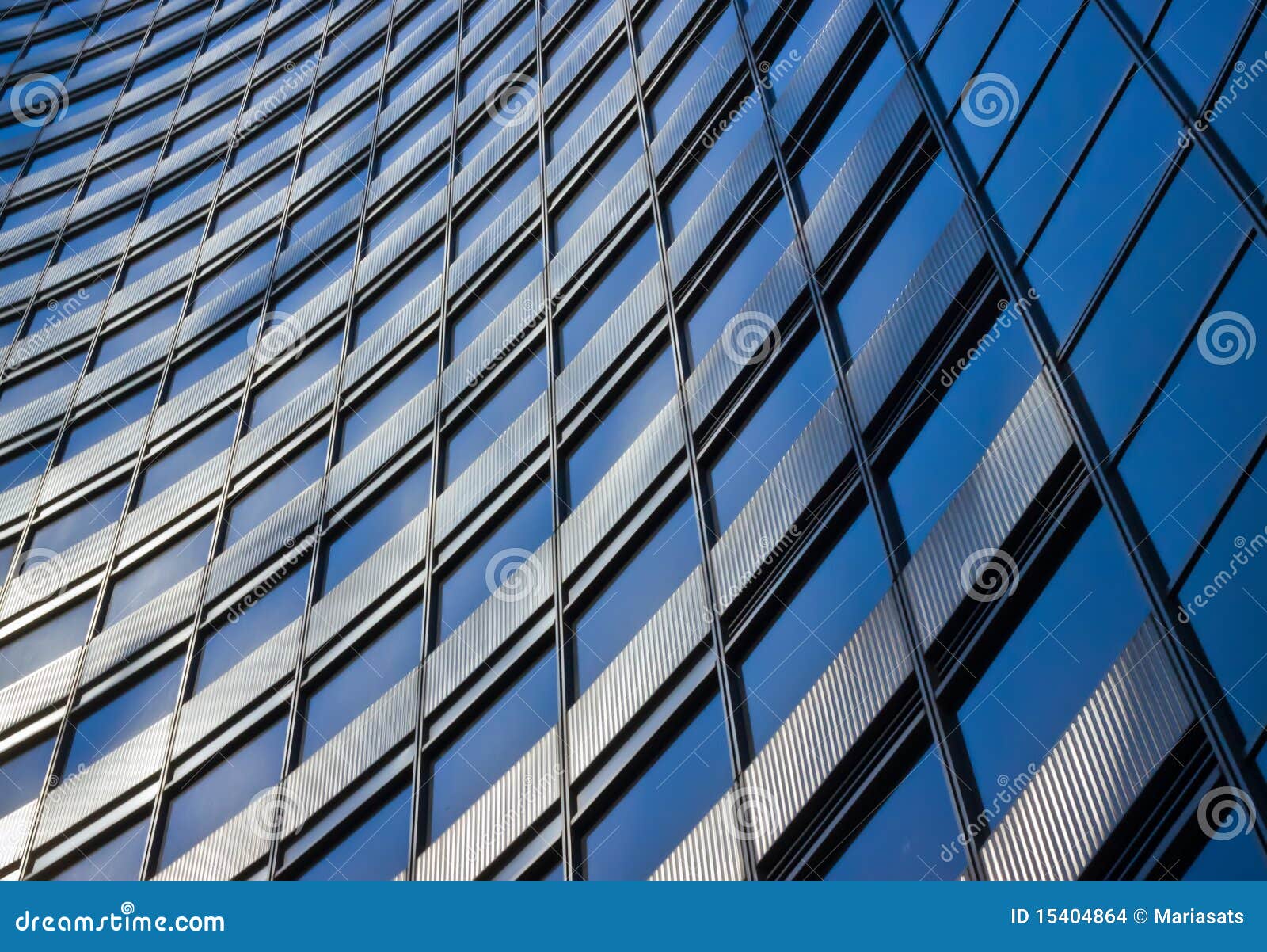 Blue Abstract Business Building Background Stock Photo - Image of ...