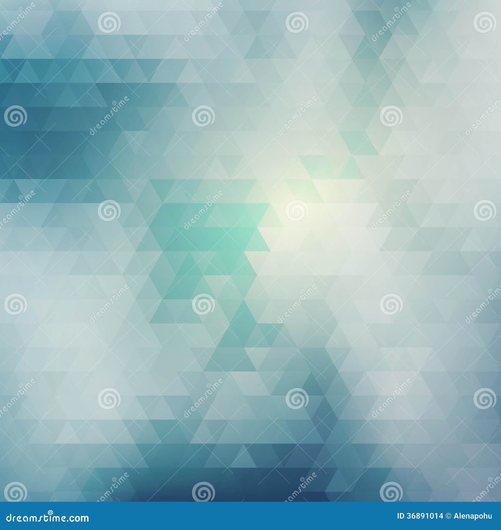 Blue Abstract Card Geometric Background Stock Vector - Illustration of ...