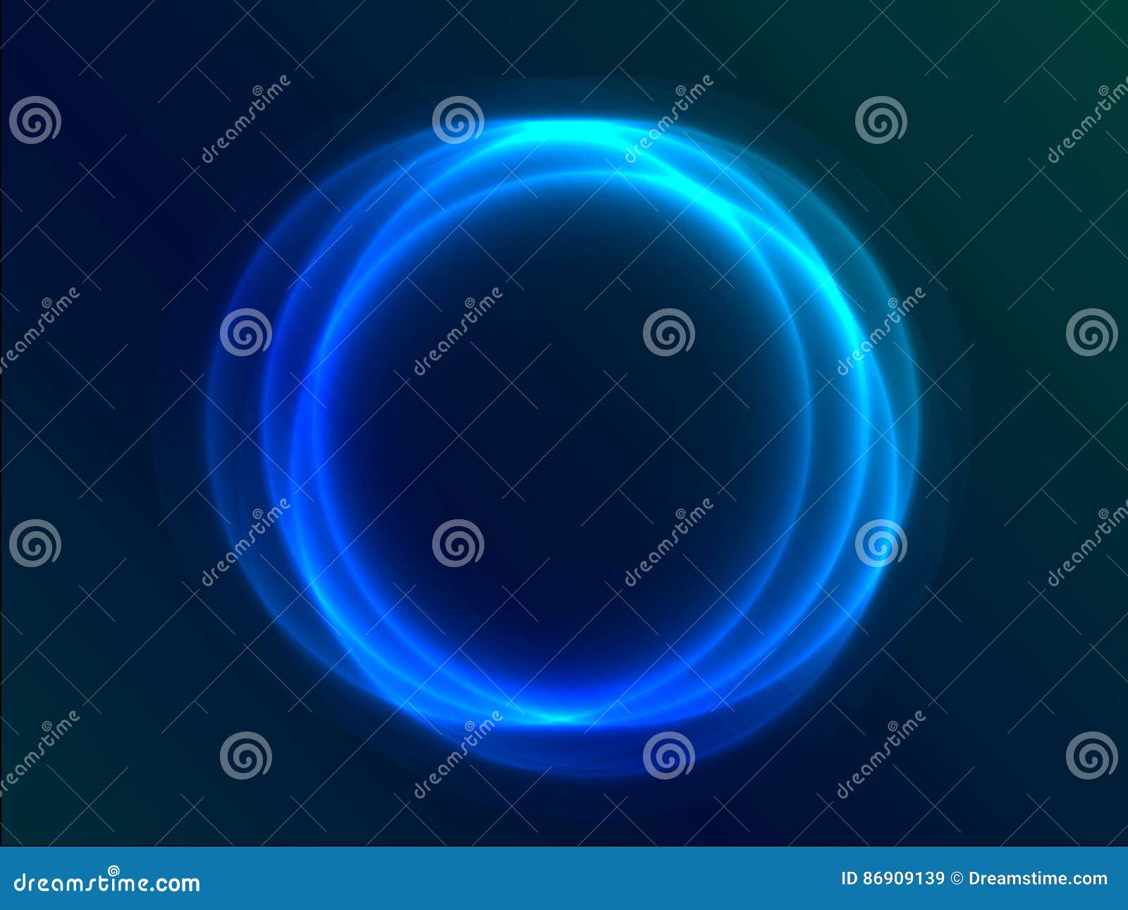 Blue abstract circle. stock illustration. Illustration of stylish ...