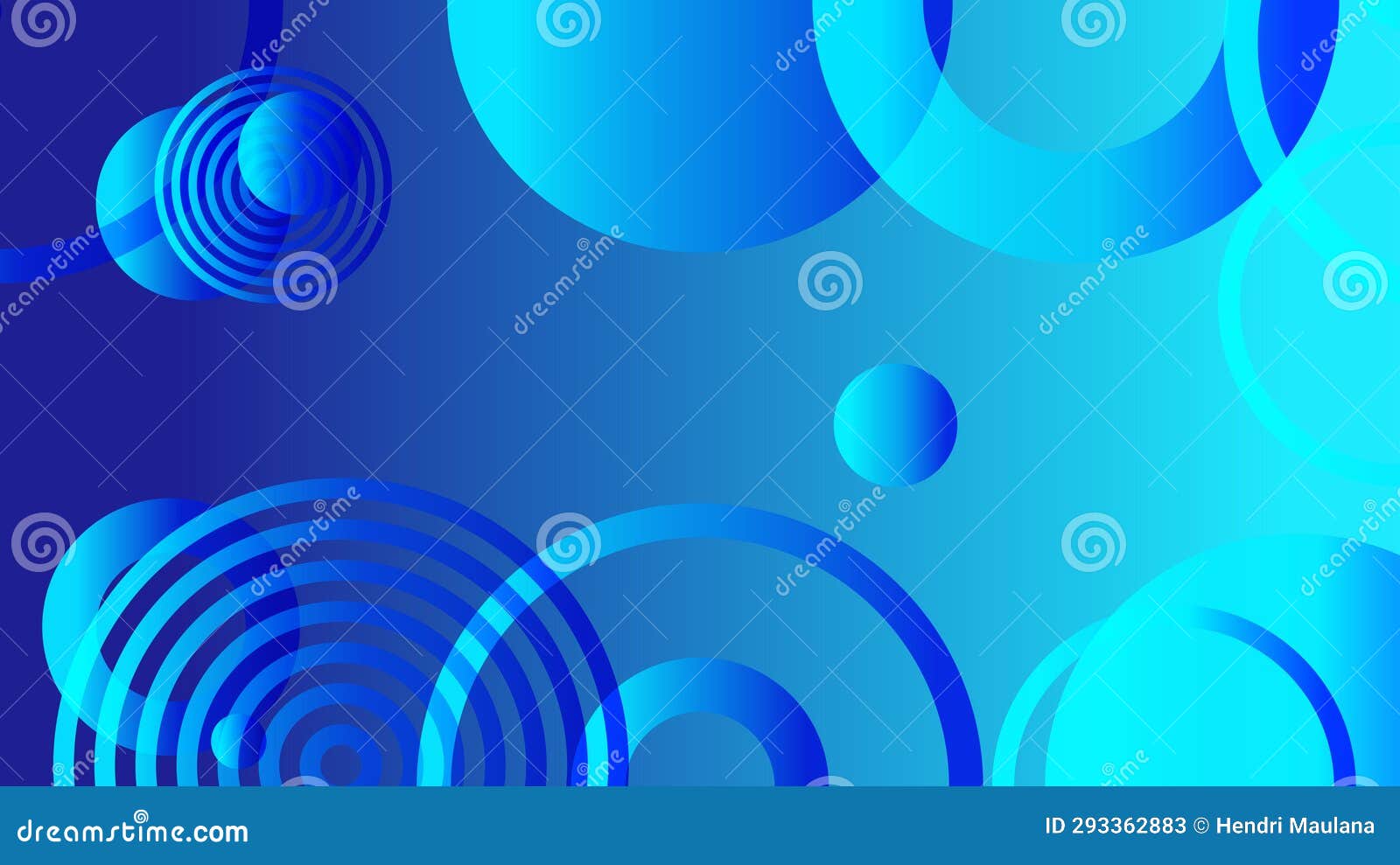 Blue Abstract Circle Gradient Modern Graphic Background Stock ...