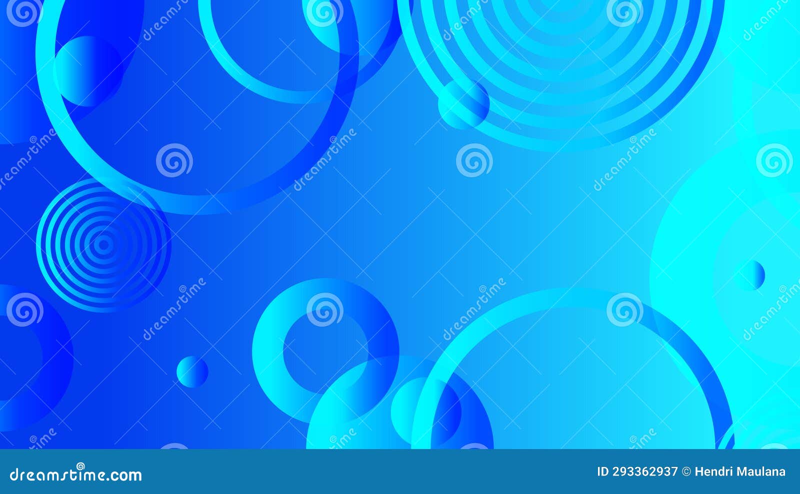 Blue Abstract Circle Gradient Modern Graphic Background Stock ...