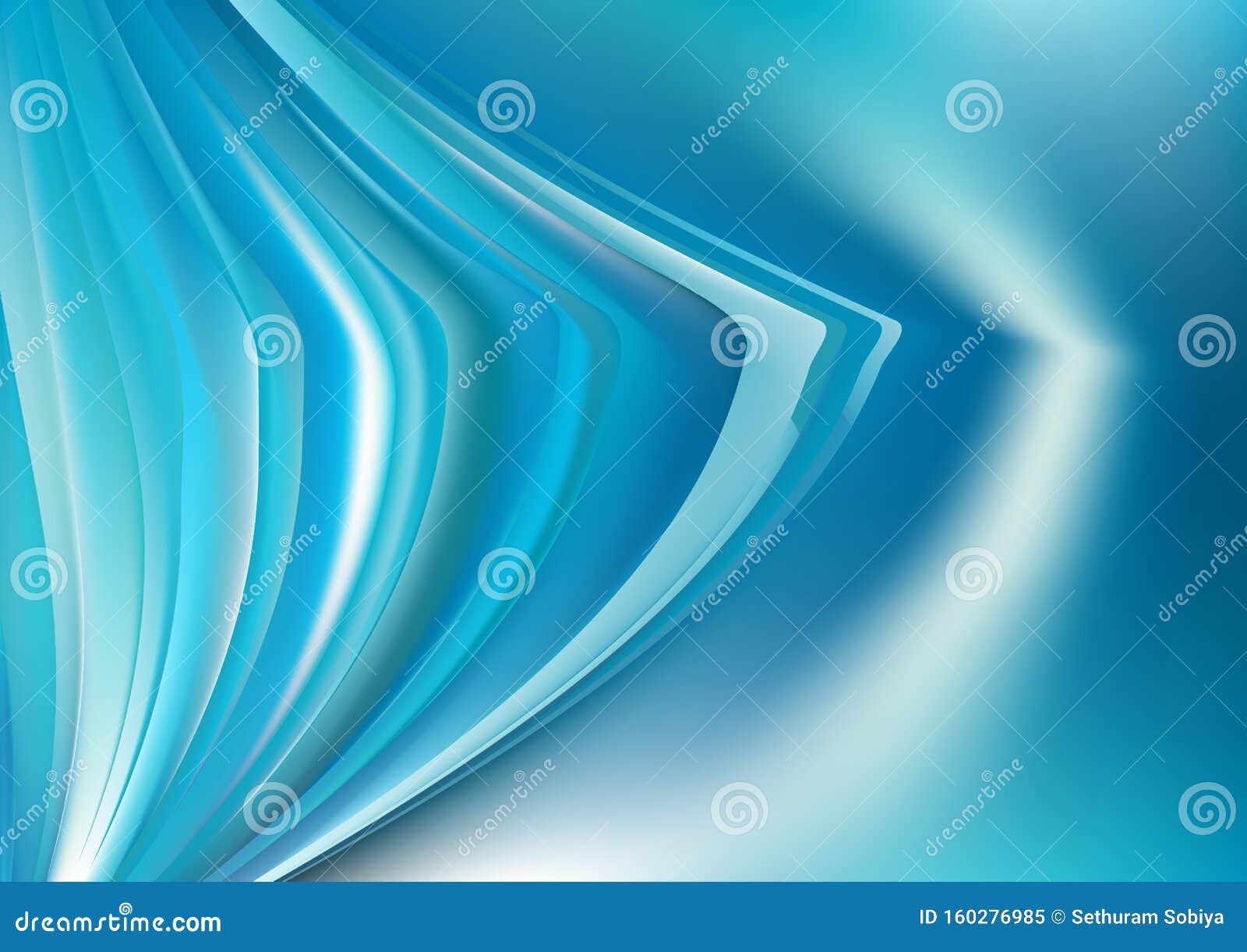 Blue Abstract Creative Background Design Stock Vector - Illustration of ...