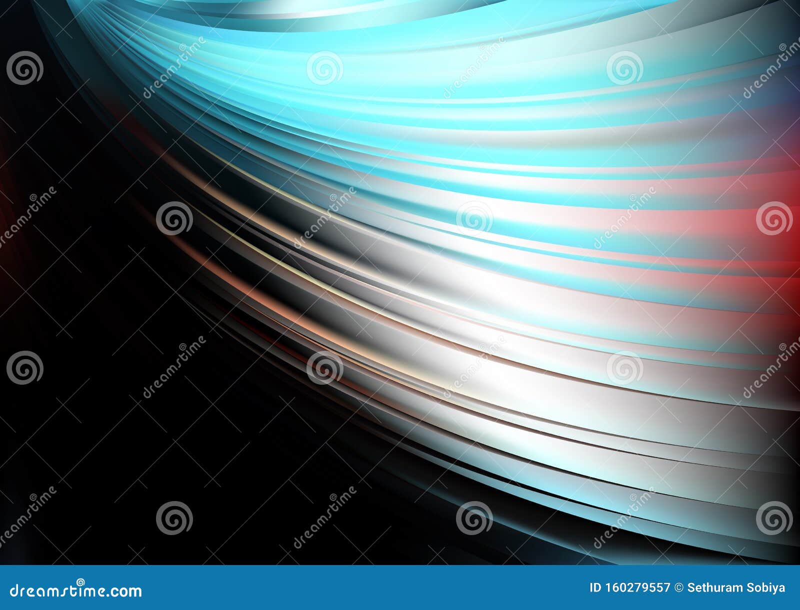Blue Abstract Creative Background Design Stock Vector - Illustration of ...