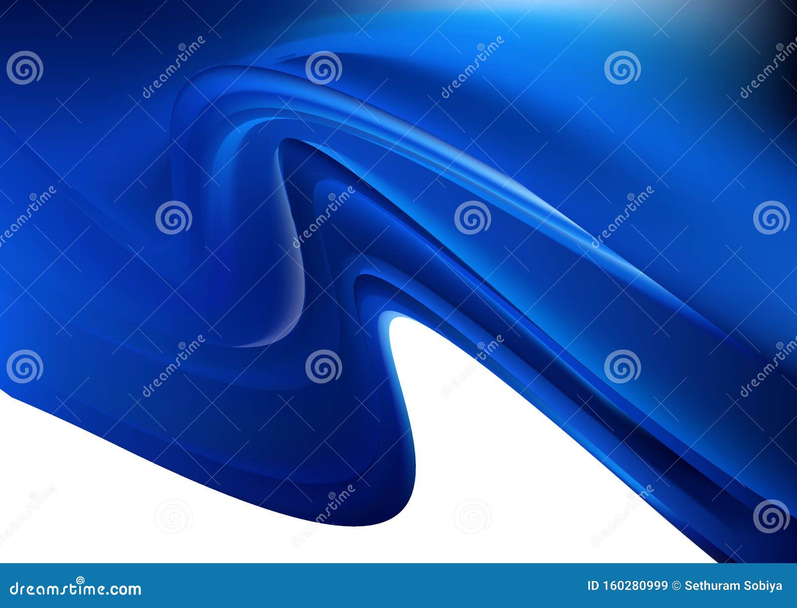 Blue Abstract Creative Background Design Stock Vector - Illustration of ...
