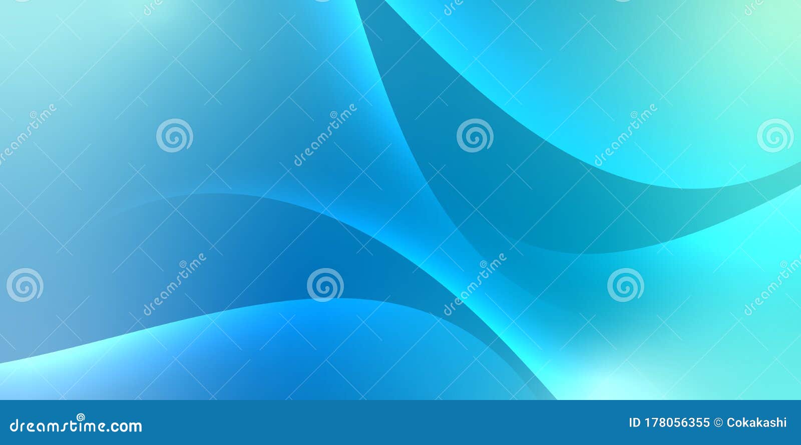 Blue Abstract Curve Pattern Background. Stock Vector - Illustration of ...