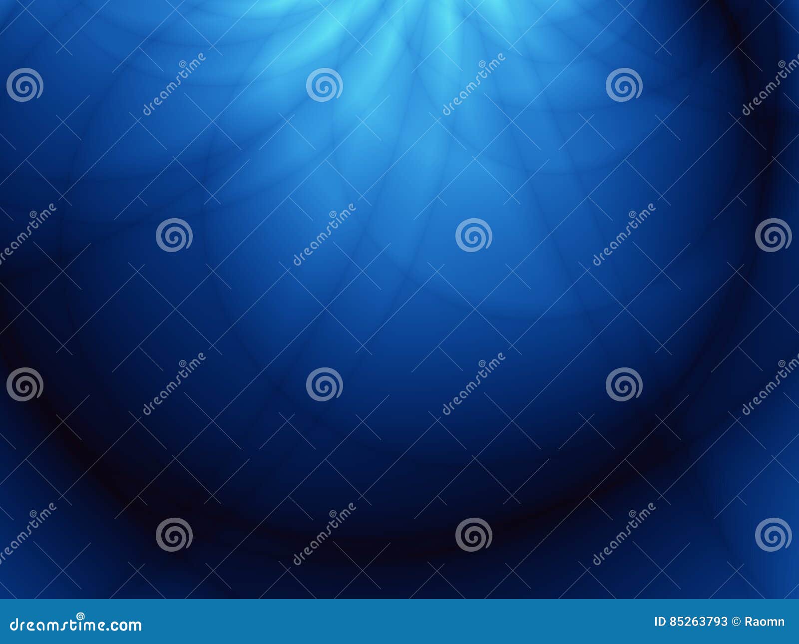 Blue Abstract Depth Flow Pattern Stock Illustration - Illustration of ...