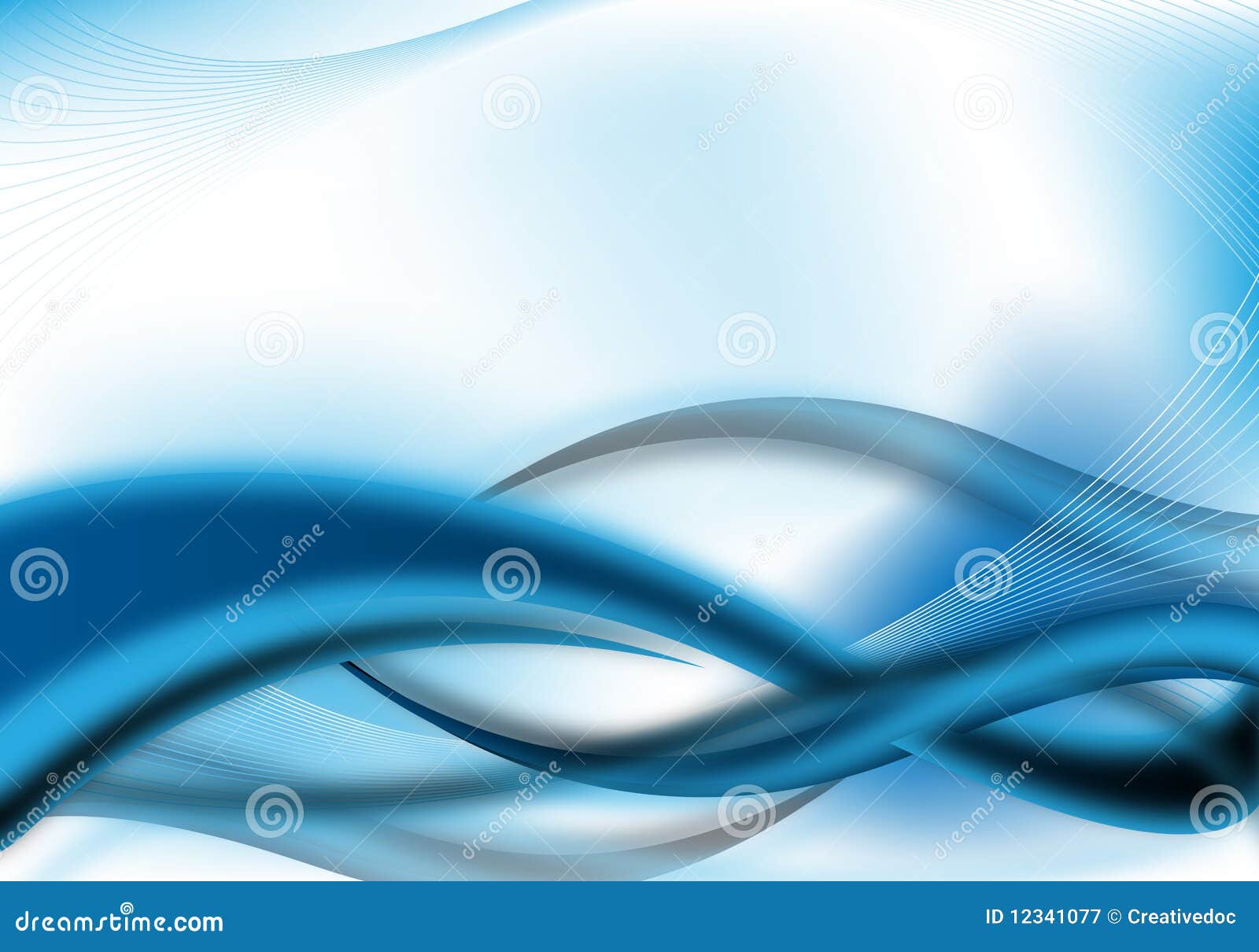 Blue abstract design stock illustration. Illustration of pattern - 12341077