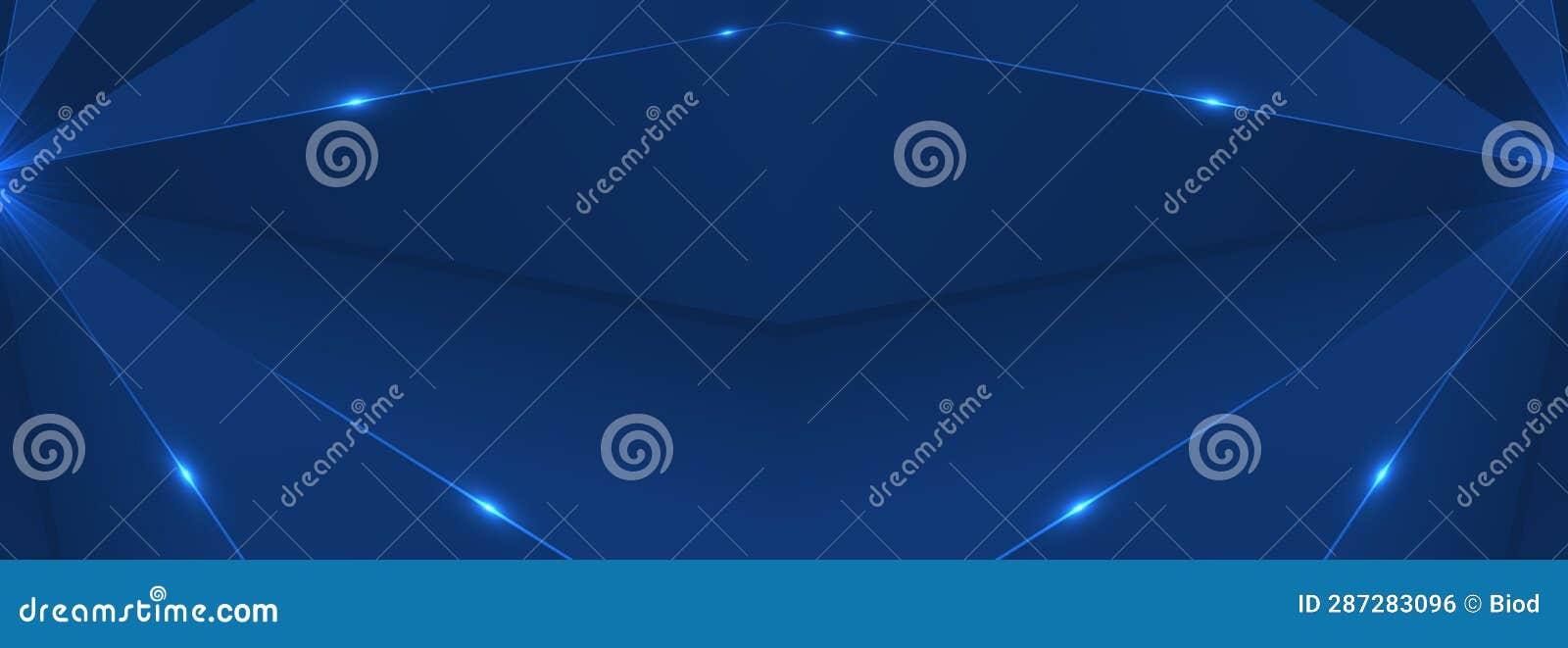 Blue Abstract Digital Technology Wide Concept Background Stock ...