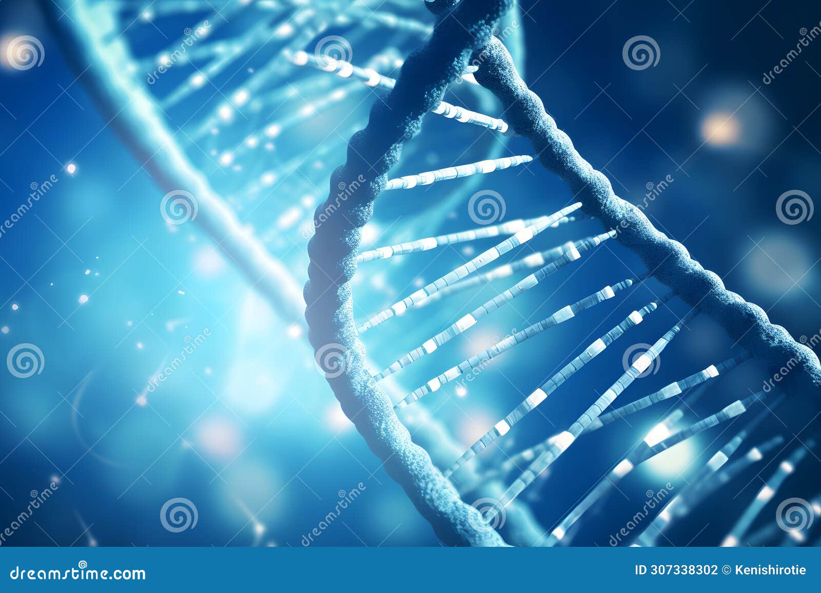 Abstract DNA Structure Background Stock Photo - Image of nanotechnology ...