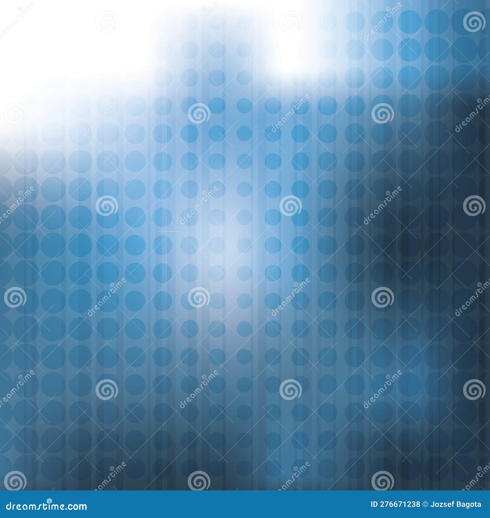 Blue Abstract Spotted Lights - Vector Background Stock Vector ...