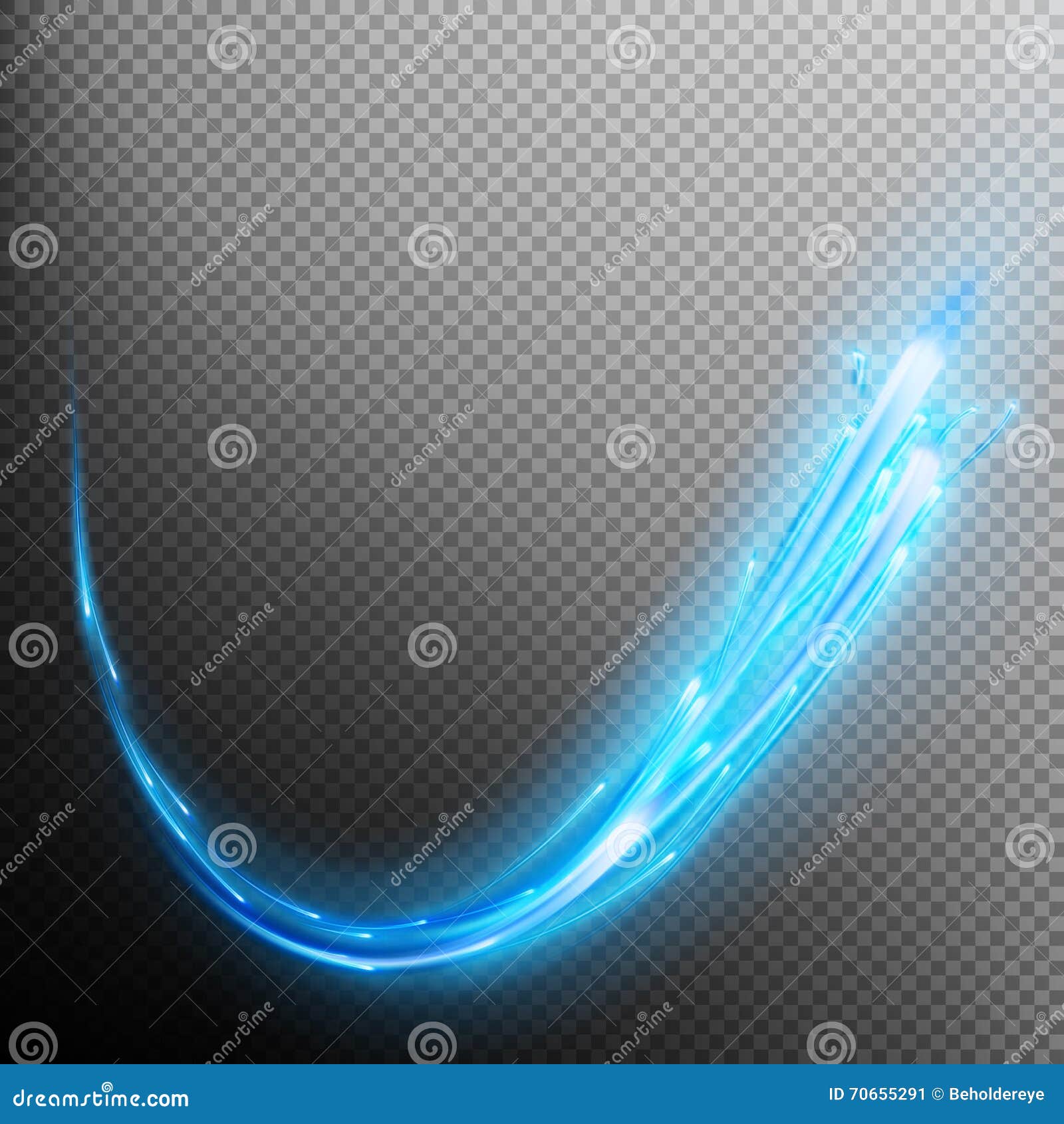 Blue Abstract Effect Background. EPS 10 Stock Vector - Illustration of ...