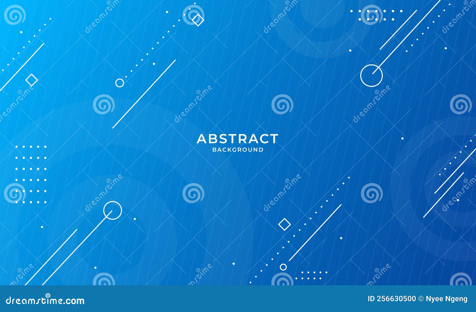 Blue Abstract Empty Background Design for Many Purpose Stock Vector ...