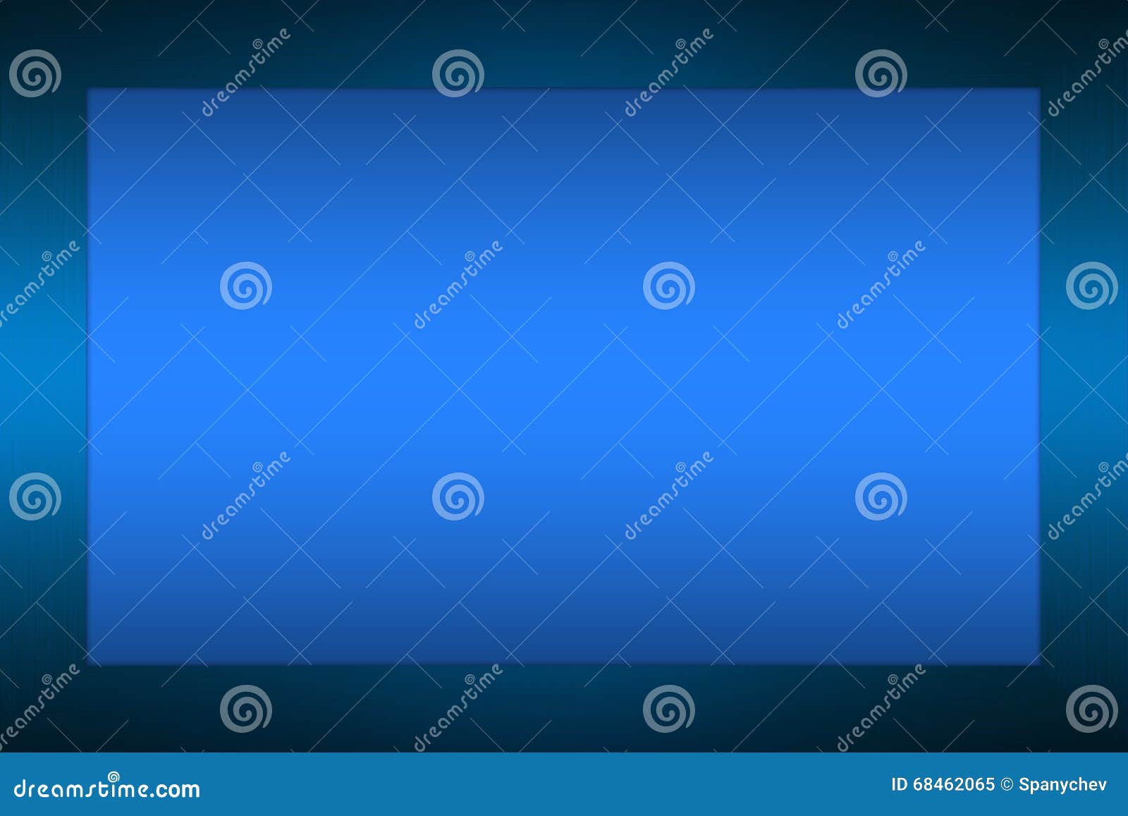Blue Abstract Frame Background Stock Illustration - Illustration of ...