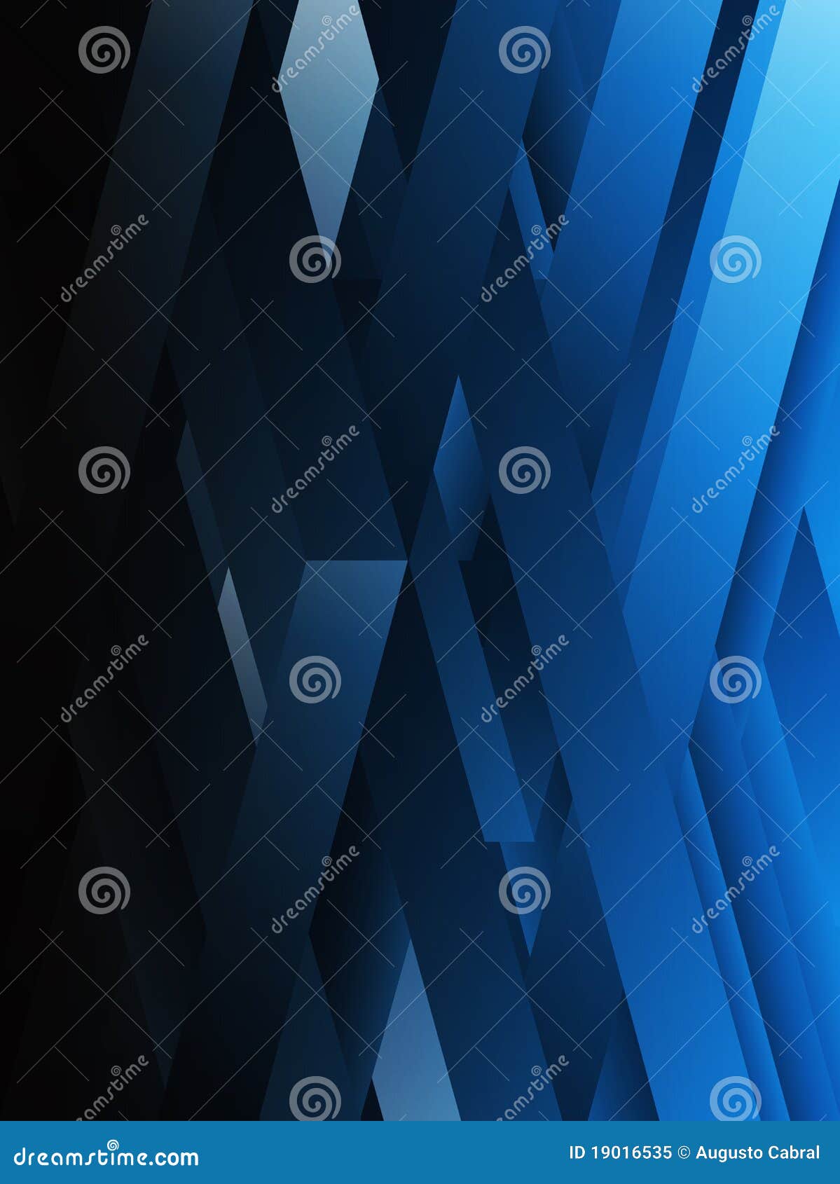 Blue Abstract Geometric Background. Stock Vector - Illustration of ...