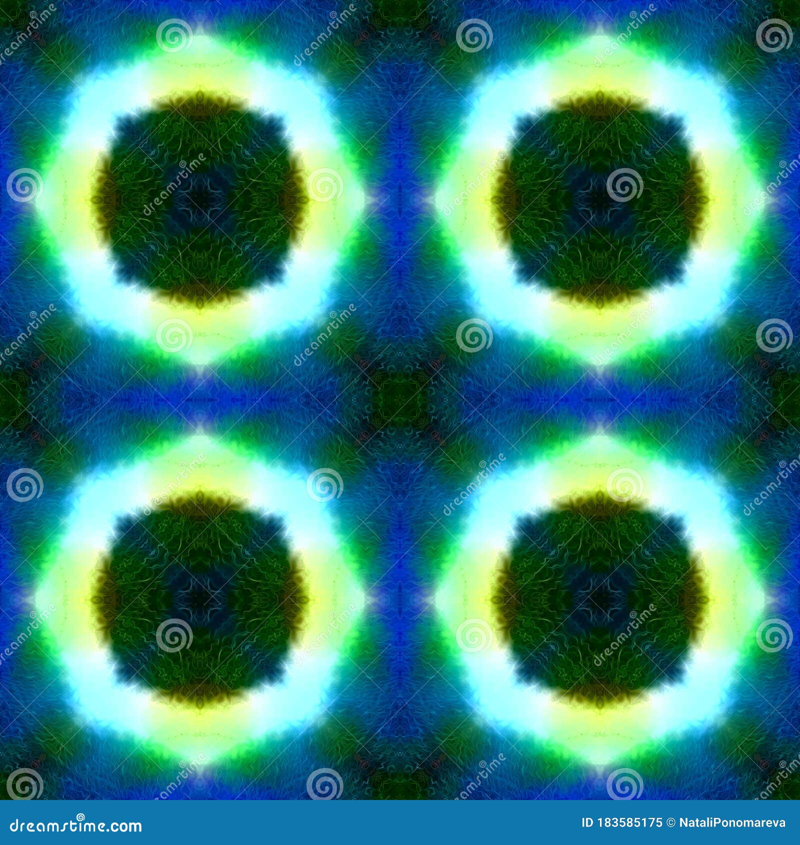 Blue Abstract Geometric Pattern, Seamless Pattern - Music. Repeat ...