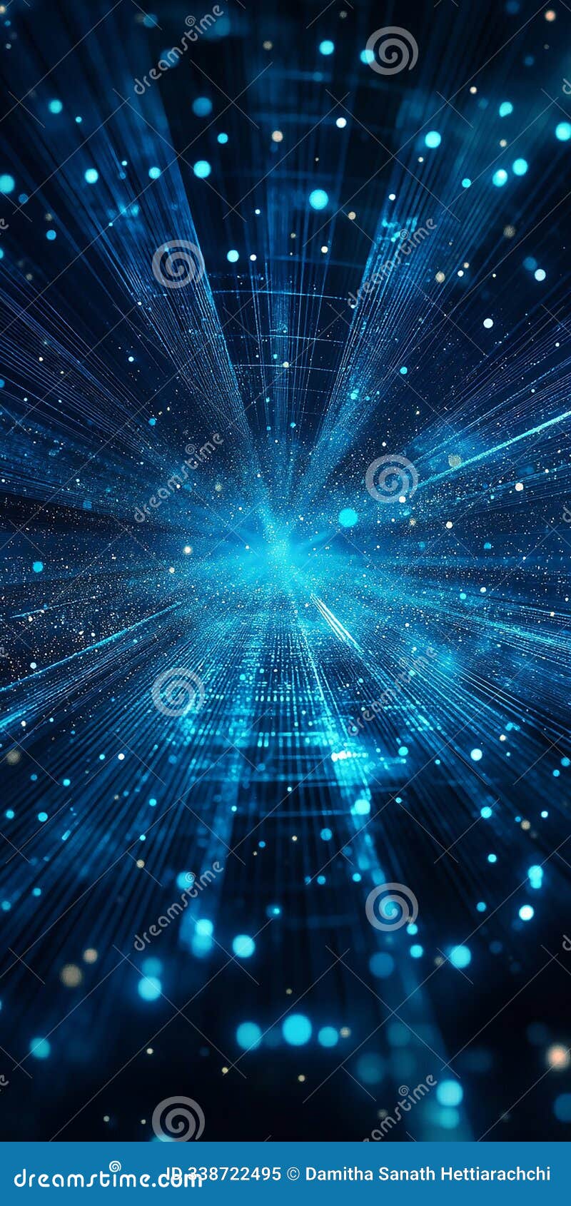 Blue Abstract Glowing Background Stock Image - Image of focus, glowing ...