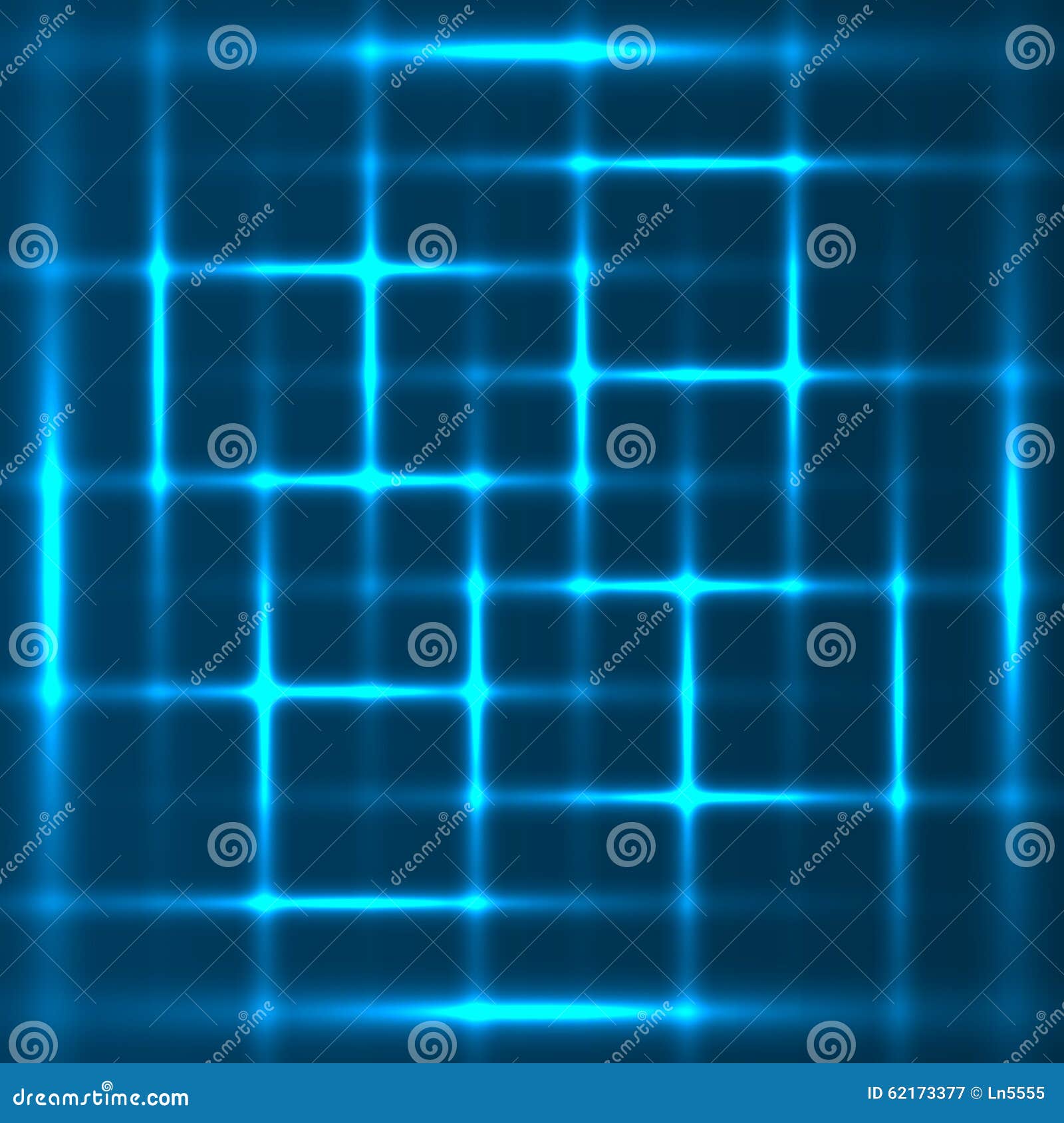 Blue Abstract Glowing Background Stock Vector - Illustration of color ...