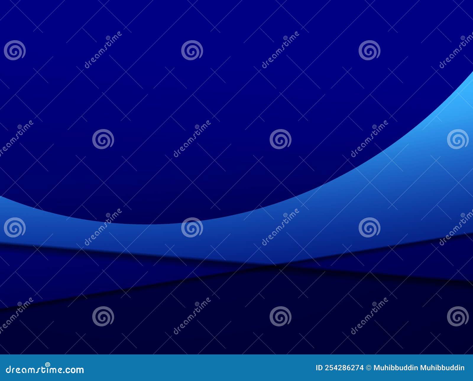 Blue Abstract Gradient Background. Modern Background Stock Illustration ...