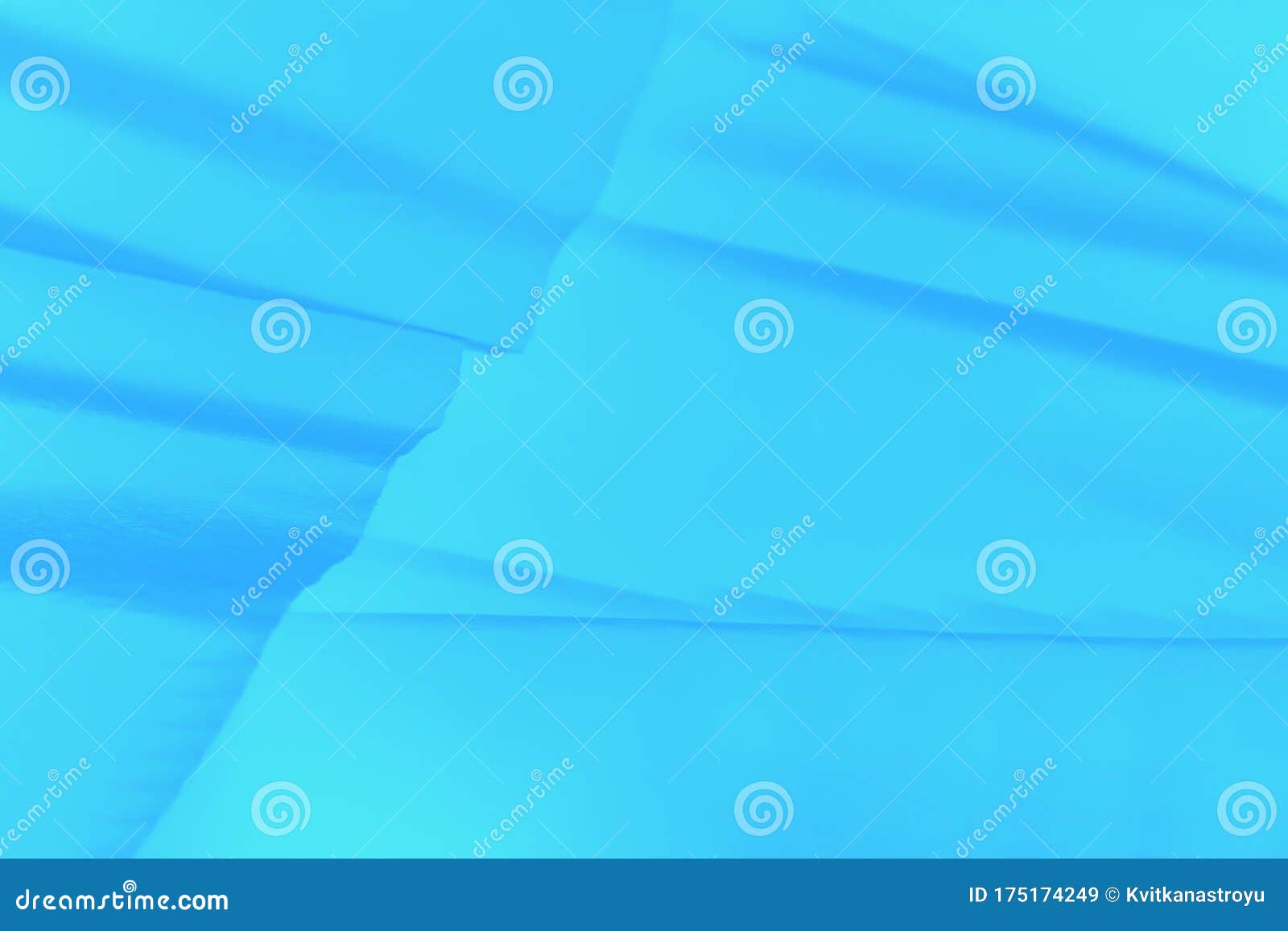 Blue Abstract Gradient Background with Paper Waves Stock Image - Image ...
