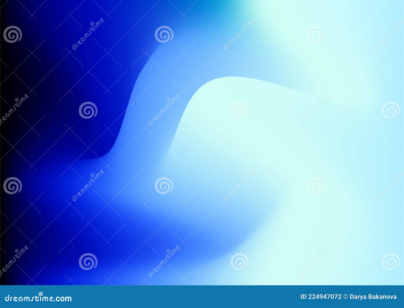 Blue Abstract Gradient Background, Vector Stock Vector - Illustration ...