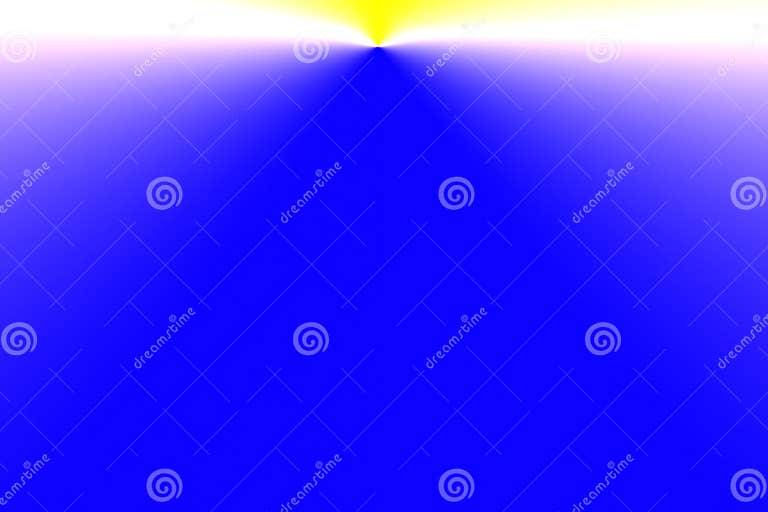 Blue Abstract Gradient Background with Yellow and White Shad Stock ...