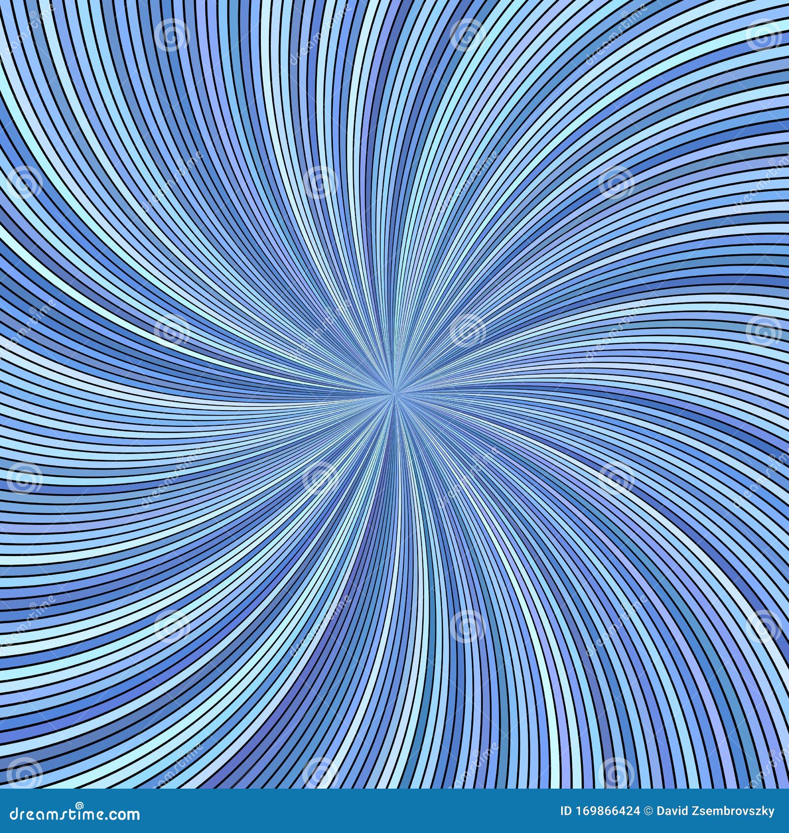 Blue Abstract Hypnotic Spiral Stripe Background Stock Vector ... Blue Abstract Hypnotic Spiral Stripe Background Stock Vector ...