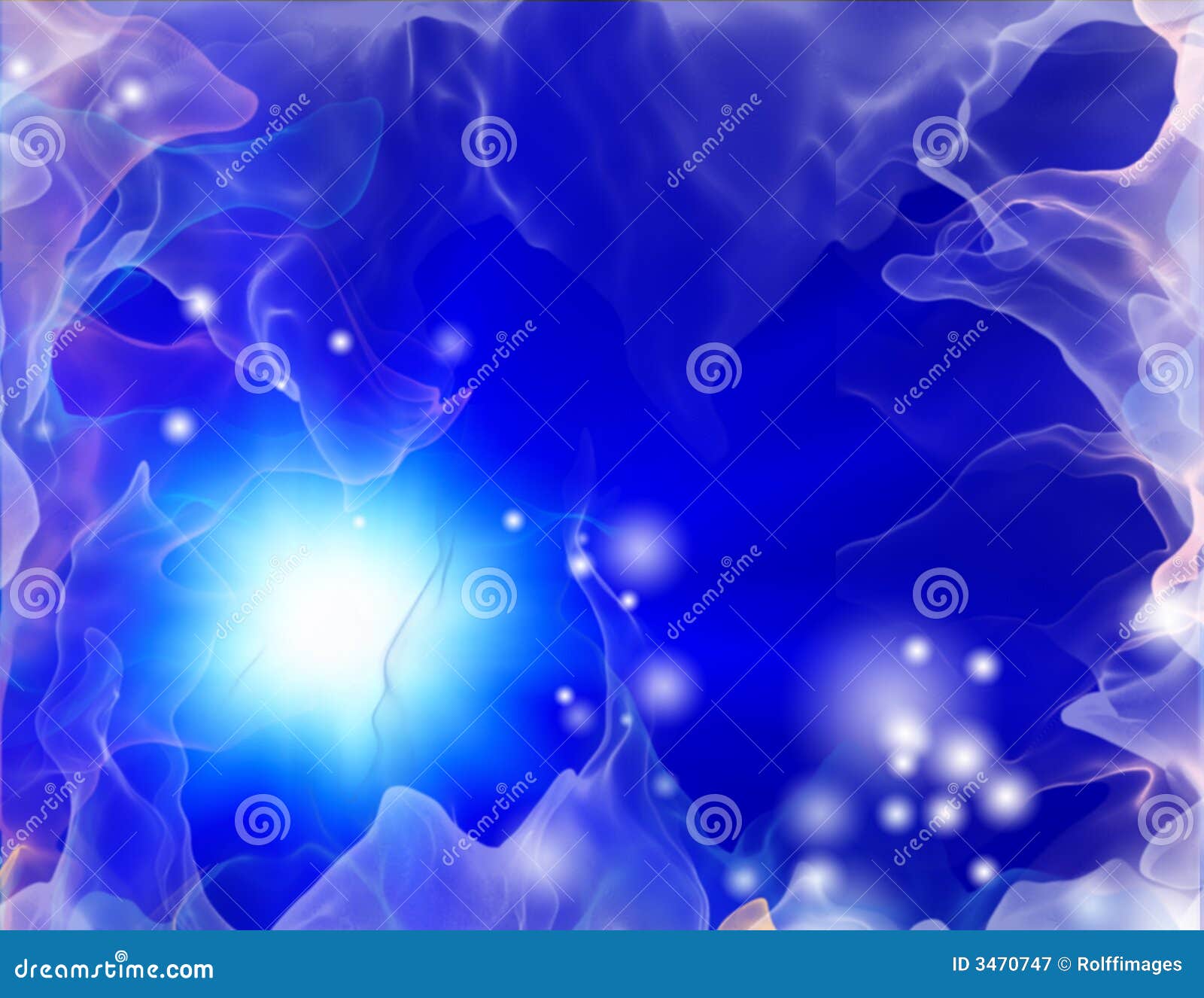 Blue Abstract Light stock illustration. Illustration of flow - 3470747