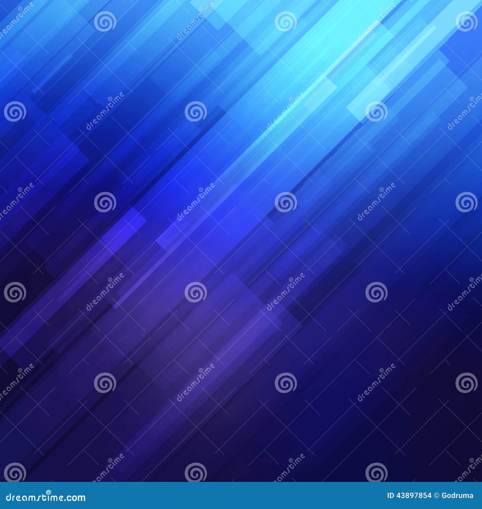 Blue Abstract Lines Business Vector Background. Stock Vector ...