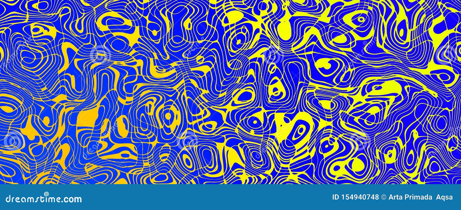 Blue Abstract Lines Drawing Background Stock Illustration ...