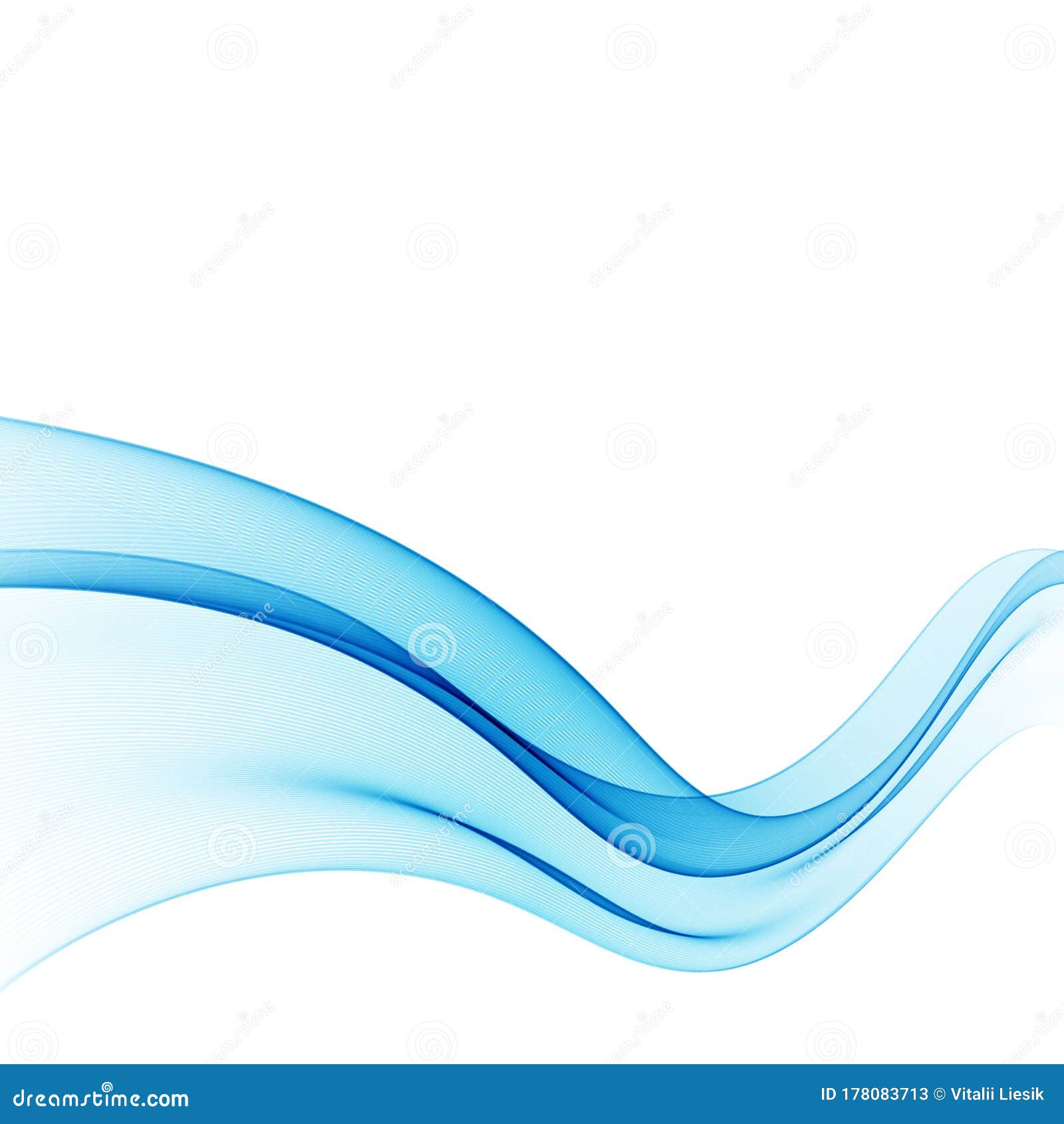 Speed Smooth Wave Swoosh Line Abstract Border Background Vector ...