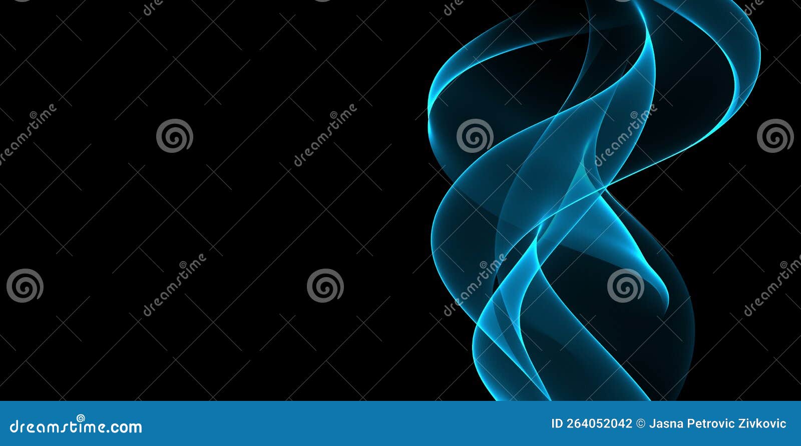 Blue Abstract Lines Swoosh Wave Smooth Wave Border Background Wave Blue ...
