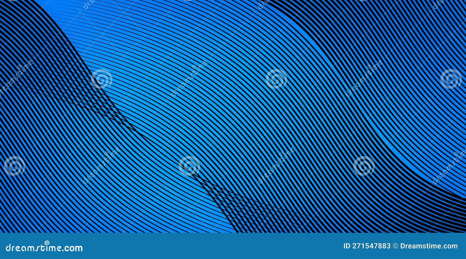 Blue Abstract Lines Wave Pattern Background Texture Stock Illustration ...
