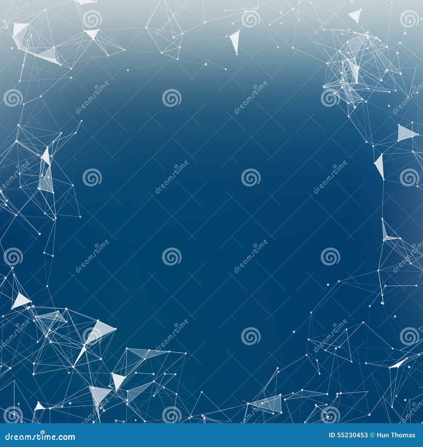 Blue Abstract Mesh Vector Background Stock Illustration - Illustration ...