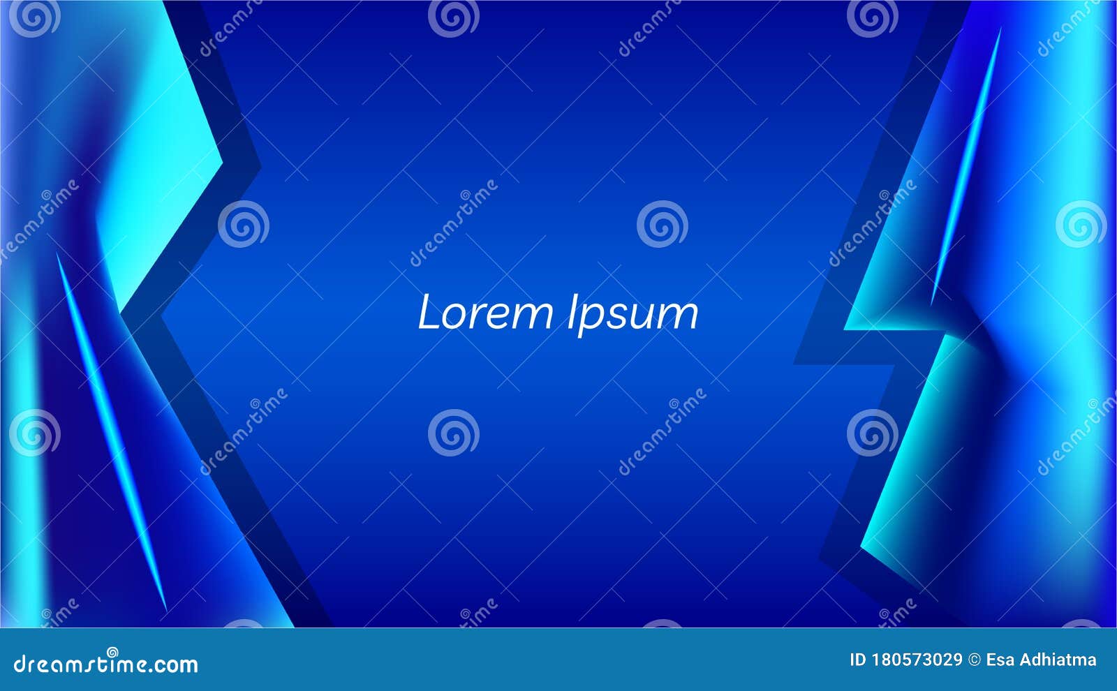 Blue Abstract Minimal Background Design Stock Vector - Illustration of ...