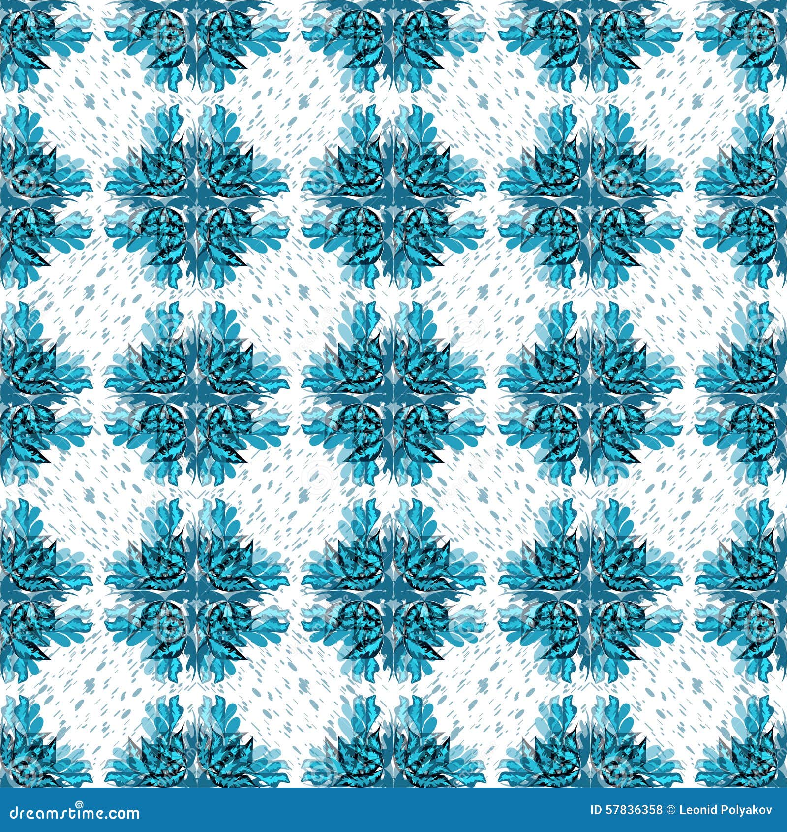 Blue Abstract Objects on a Light Background Vector Illustration Stock ...