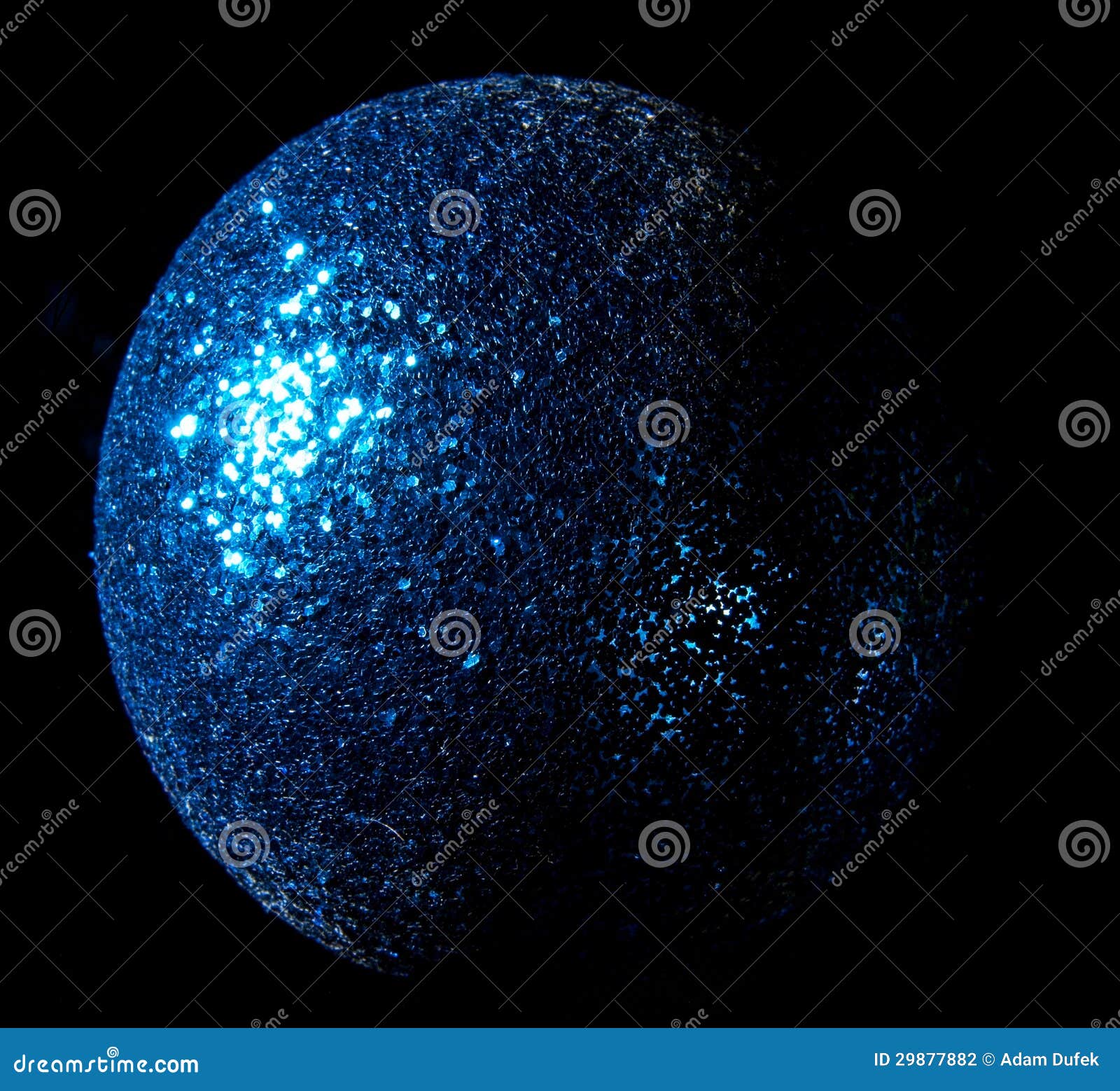 Blue abstract orb, ball stock photo. Image of odyssey - 29877882