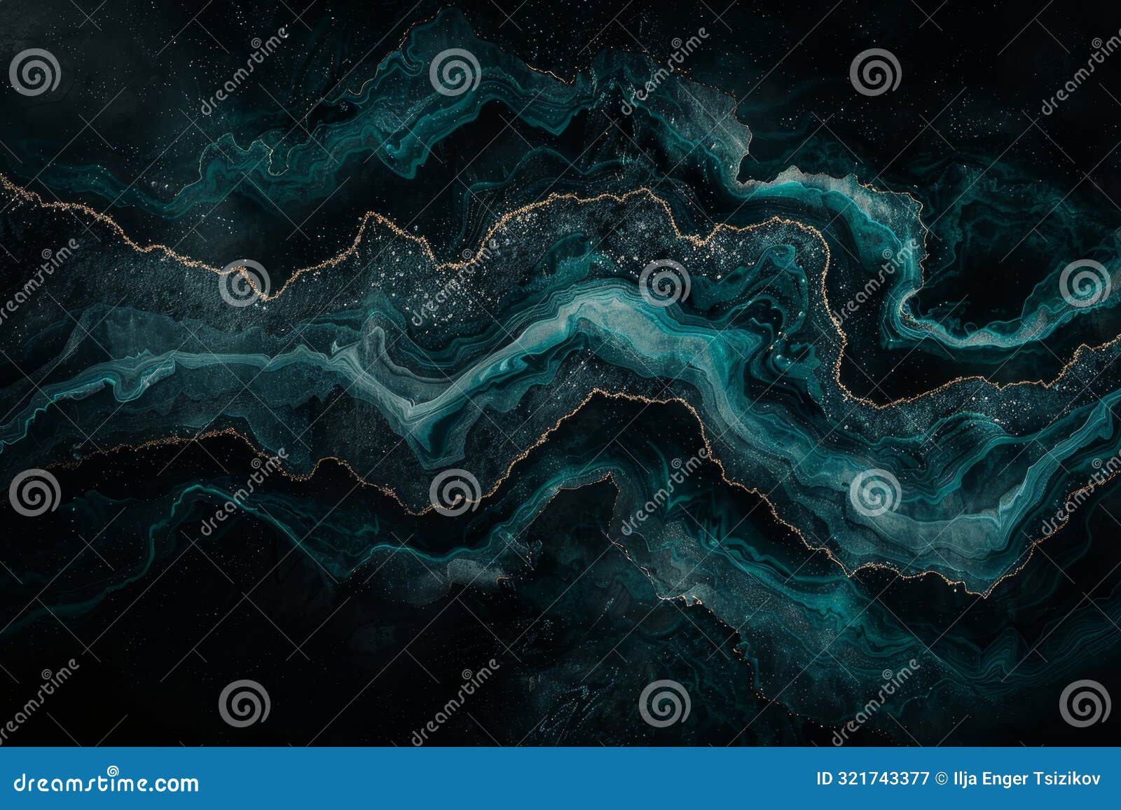 Blue Abstract Paint Background with Dynamic Liquid Grunge Texture for ...