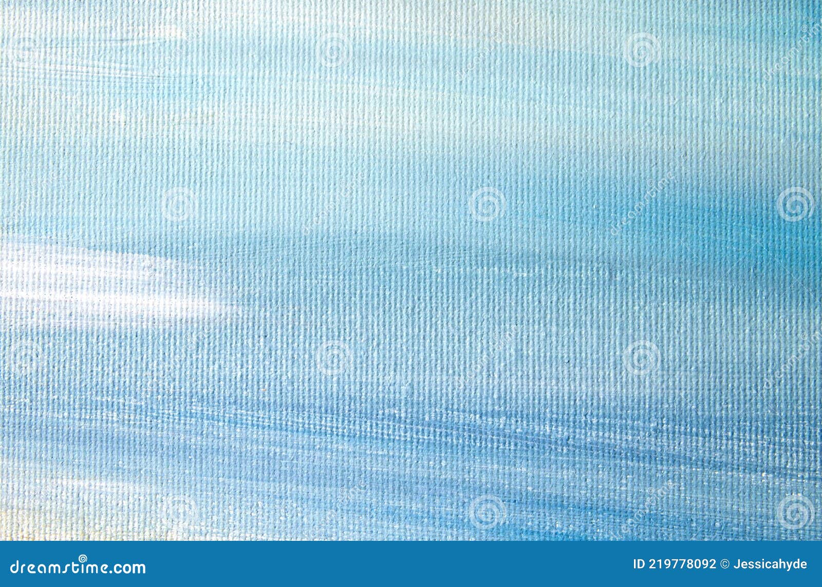 Blue Canvas Painting Background Stock Photo - Image of pastel ...