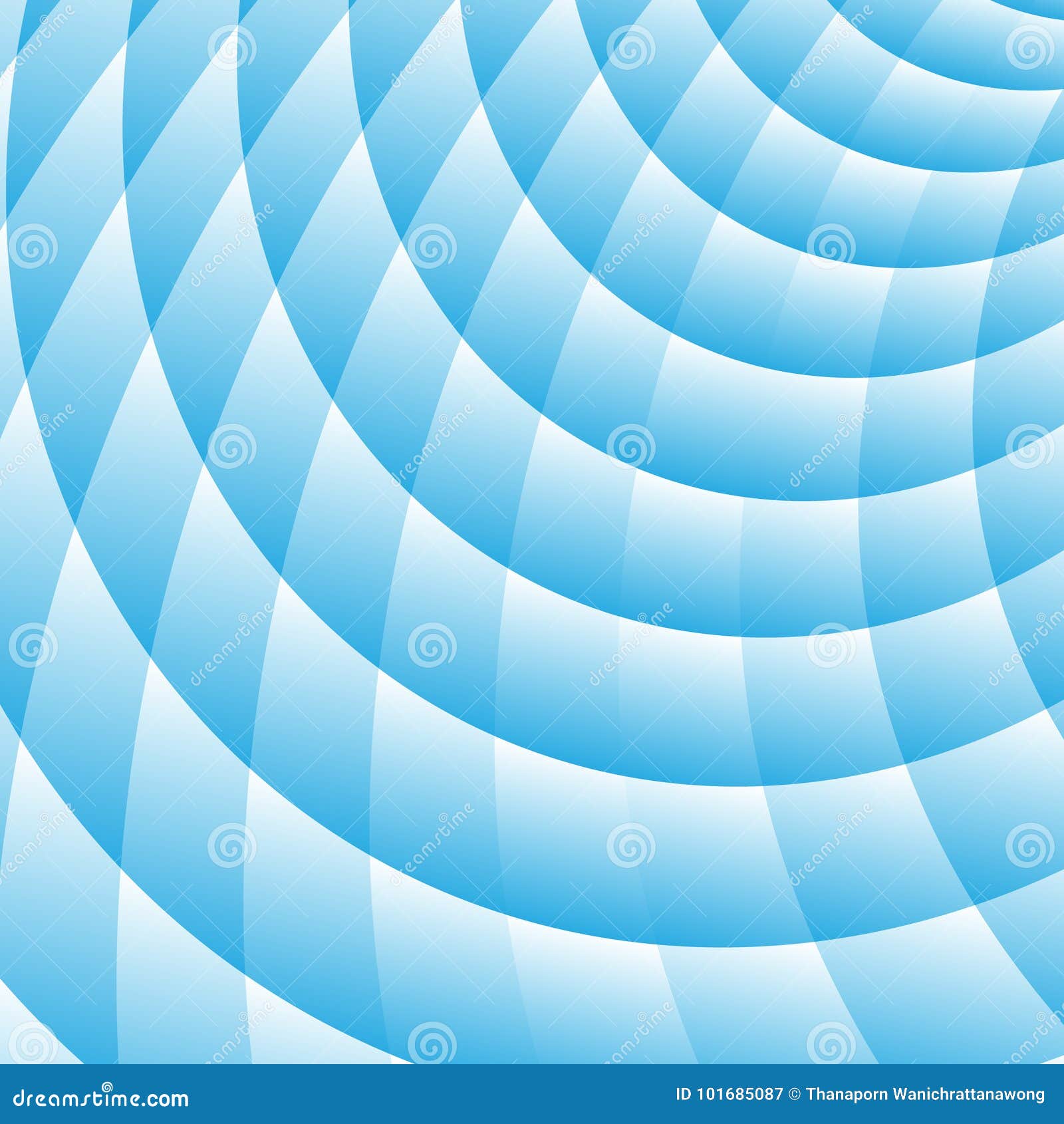 Blue Abstract Perspective Background Stock Vector - Illustration of ...