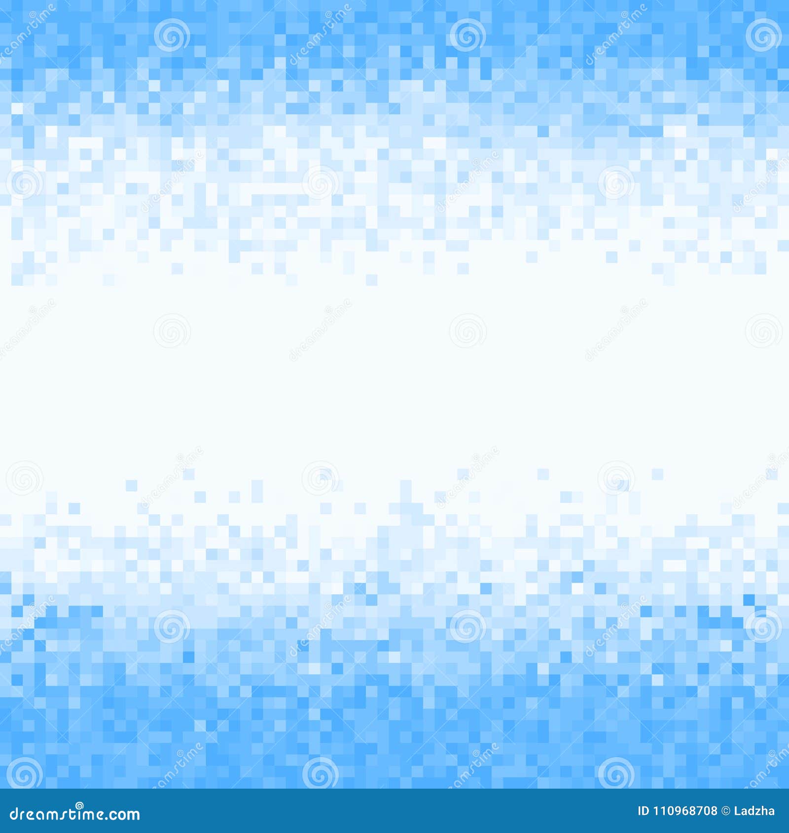 Blue Abstract Pixel Background. Pixel Mosaic. Stock Vector ...