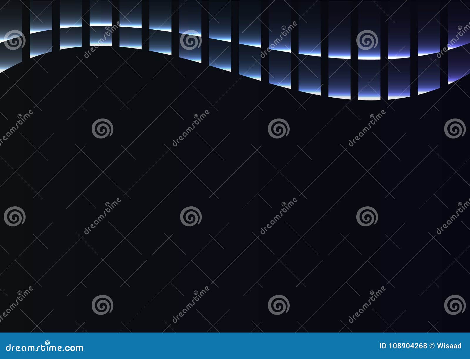 Blue Abstract Pixel Curve Background Stock Vector - Illustration of ...