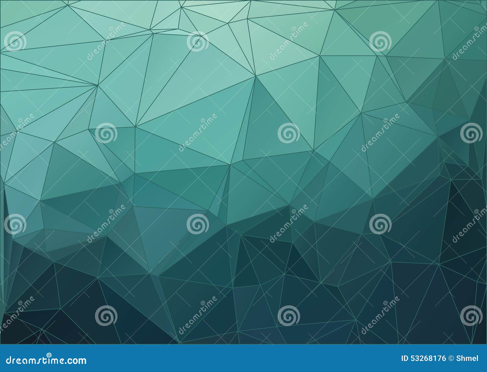 Blue Abstract Polygonal Background for Web Design Stock Vector ...