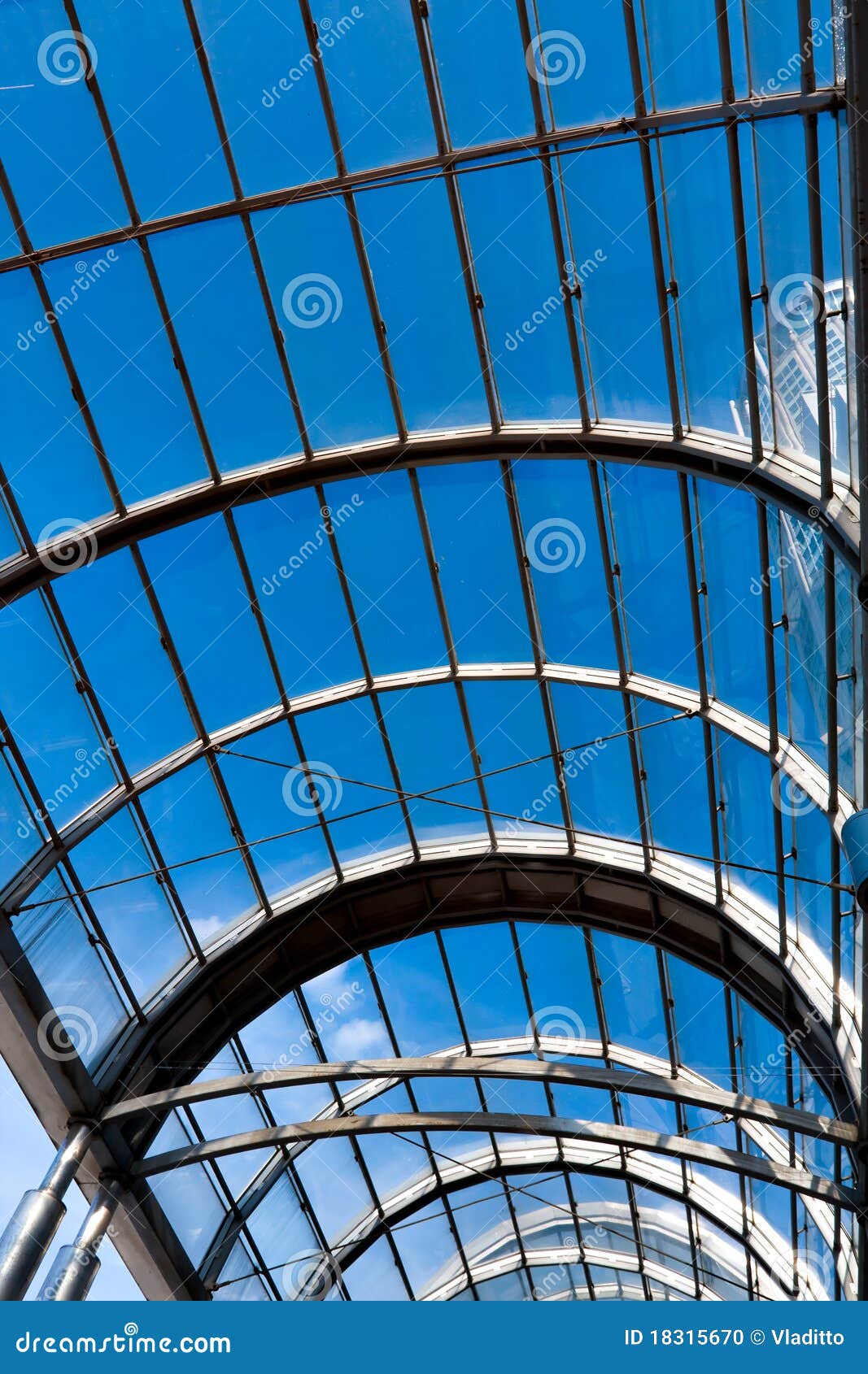 Blue abstract roof inside stock photo. Image of lines - 18315670