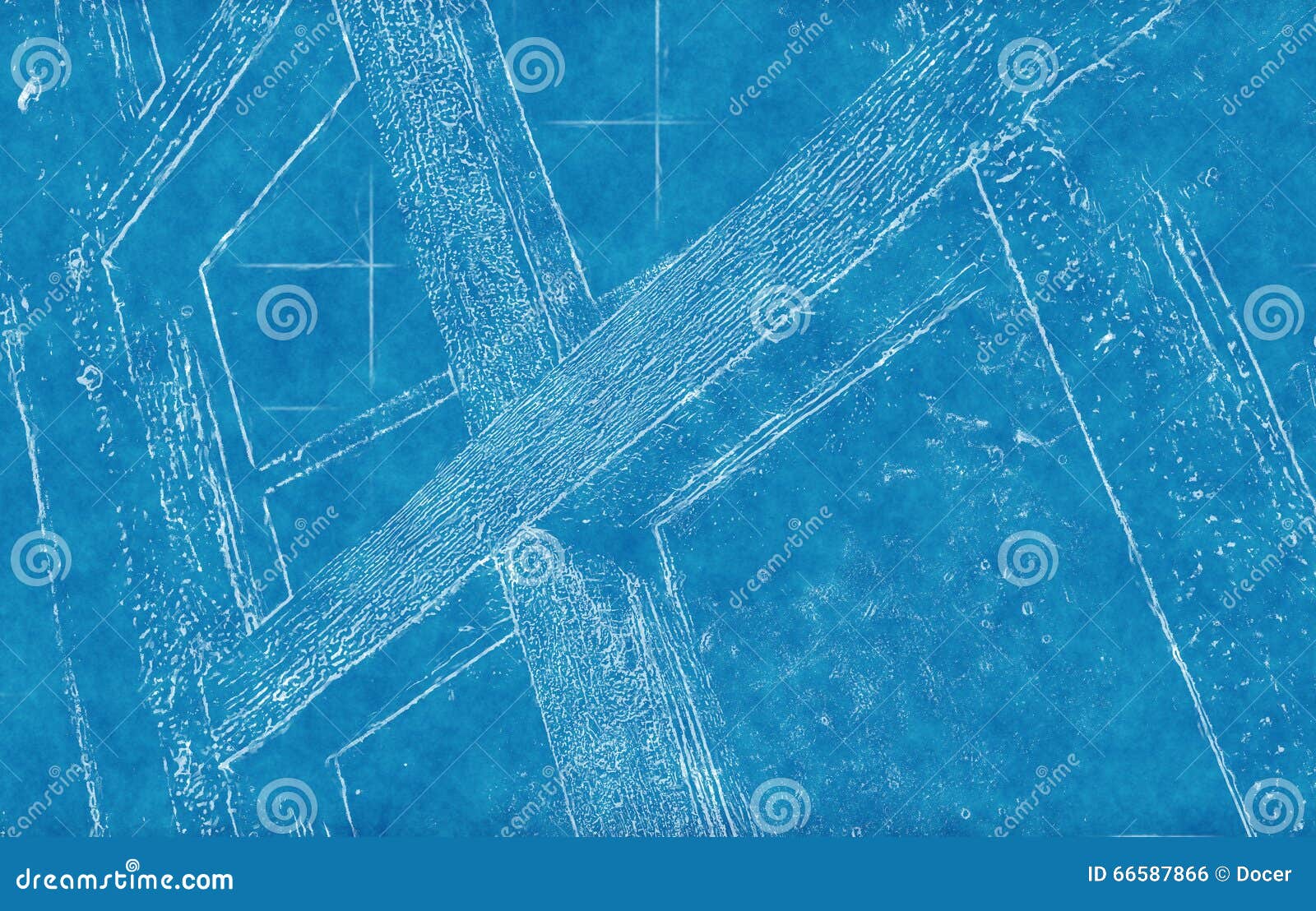 Blue Abstract Scheme on Graph Paper Stock Photo - Image of circuitry ...