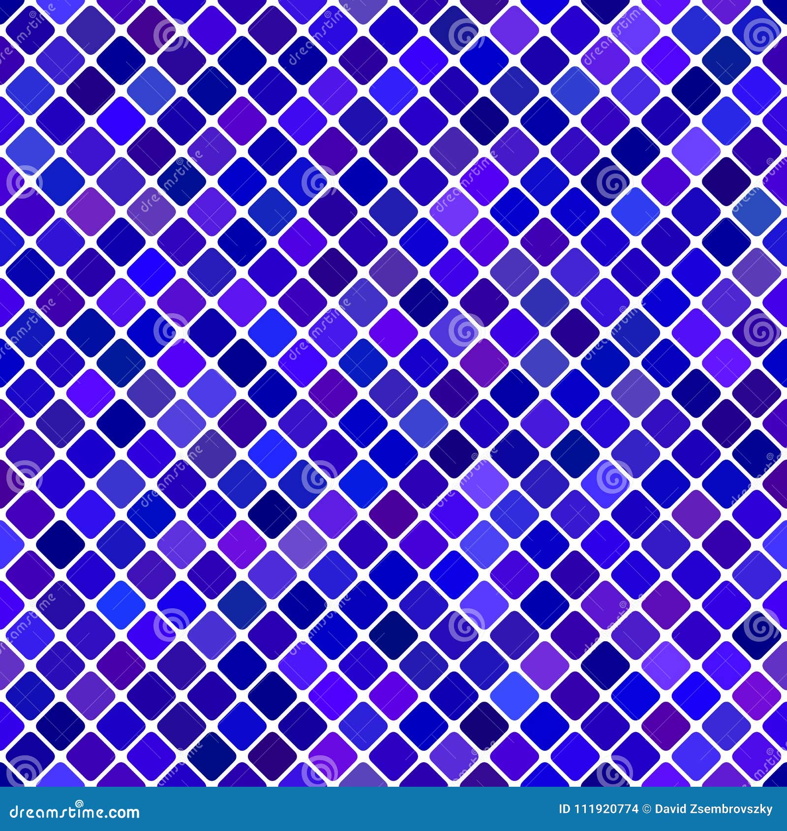 Blue Abstract Diagonal Square Pattern Background Design - Vector ...