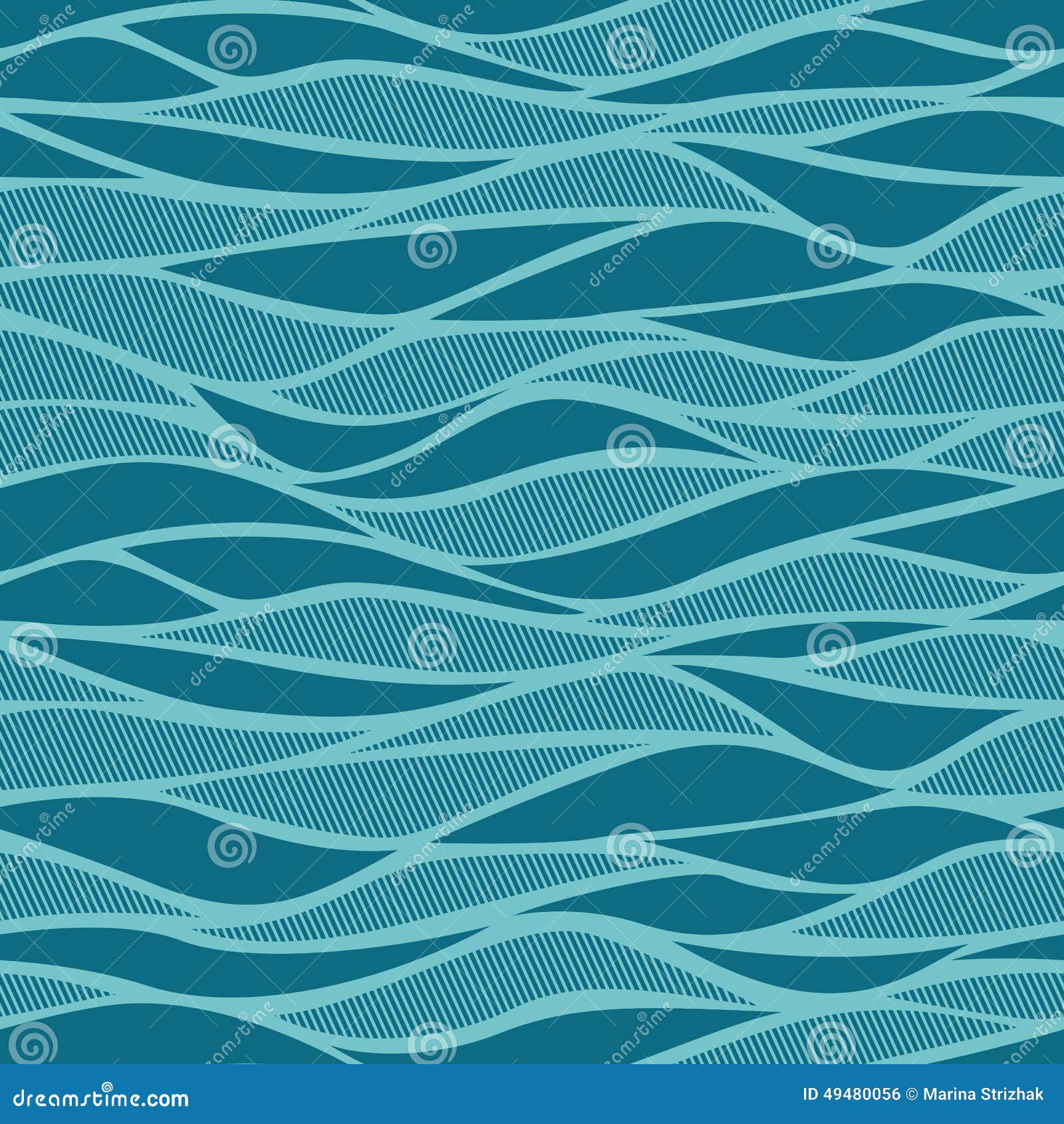 Blue abstract seamless stock vector. Illustration of beautiful - 49480056